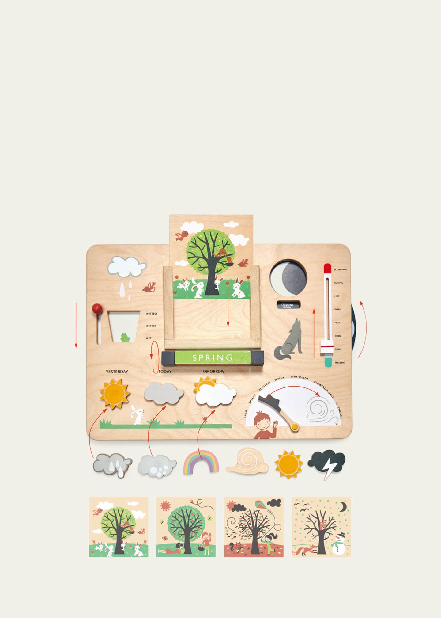 Tender Leaf Toys Weather Watch Wooden Toy Set - Bergdorf Goodman