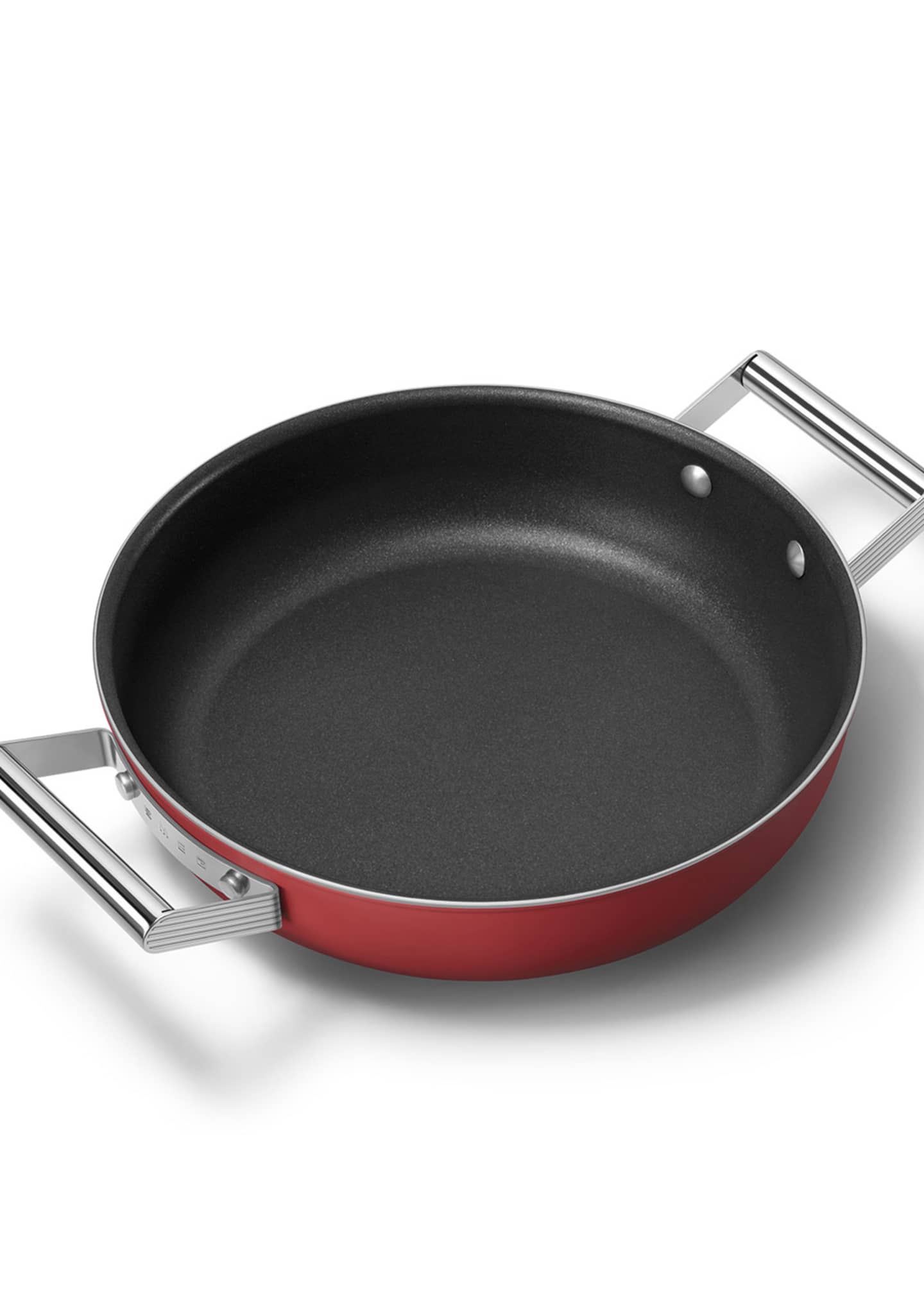 Smeg 11" Nonstick Deep Pan, Red - Bergdorf Goodman