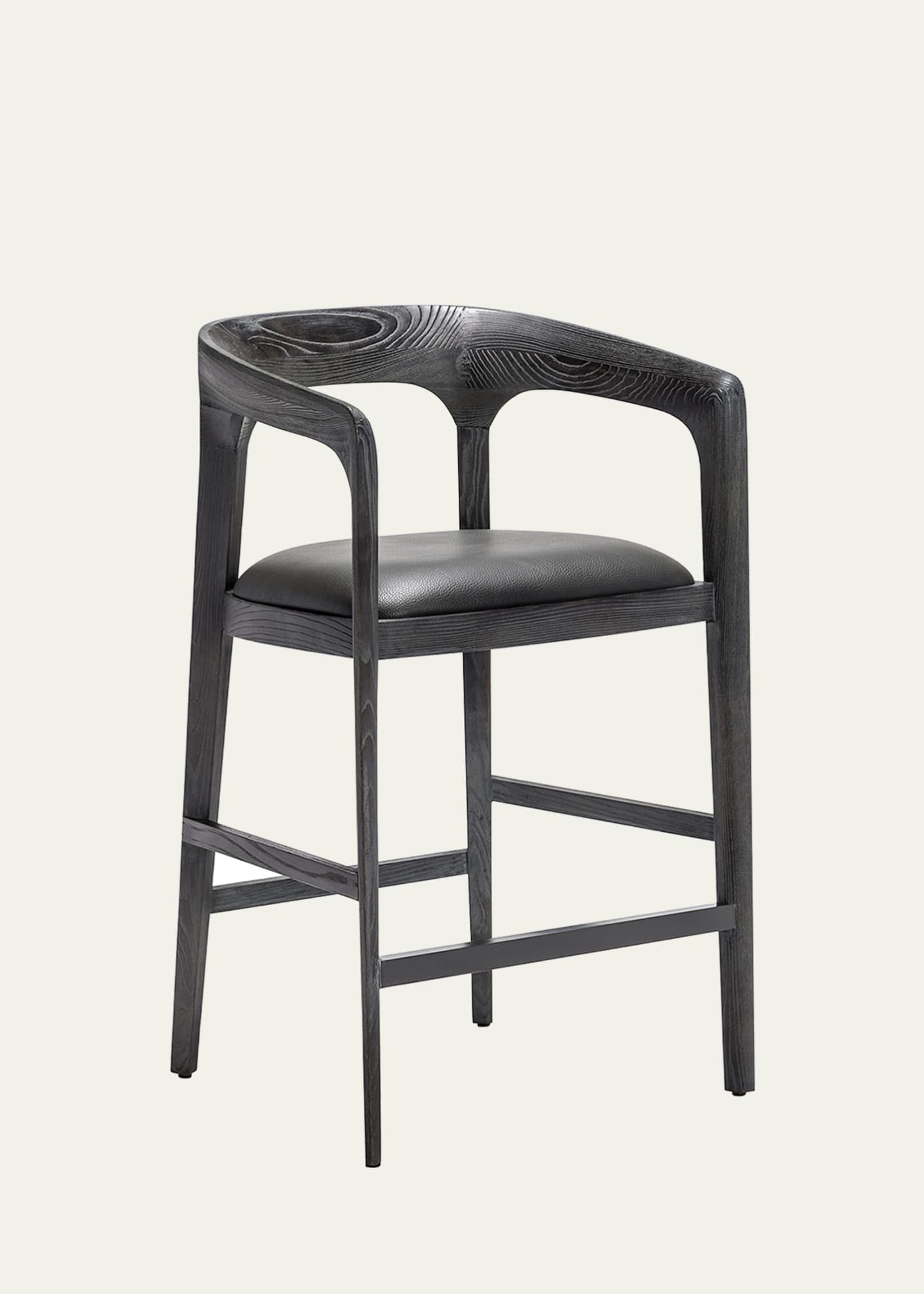 Interlude Home Kendra Counter Stool, 27" - Bergdorf Goodman