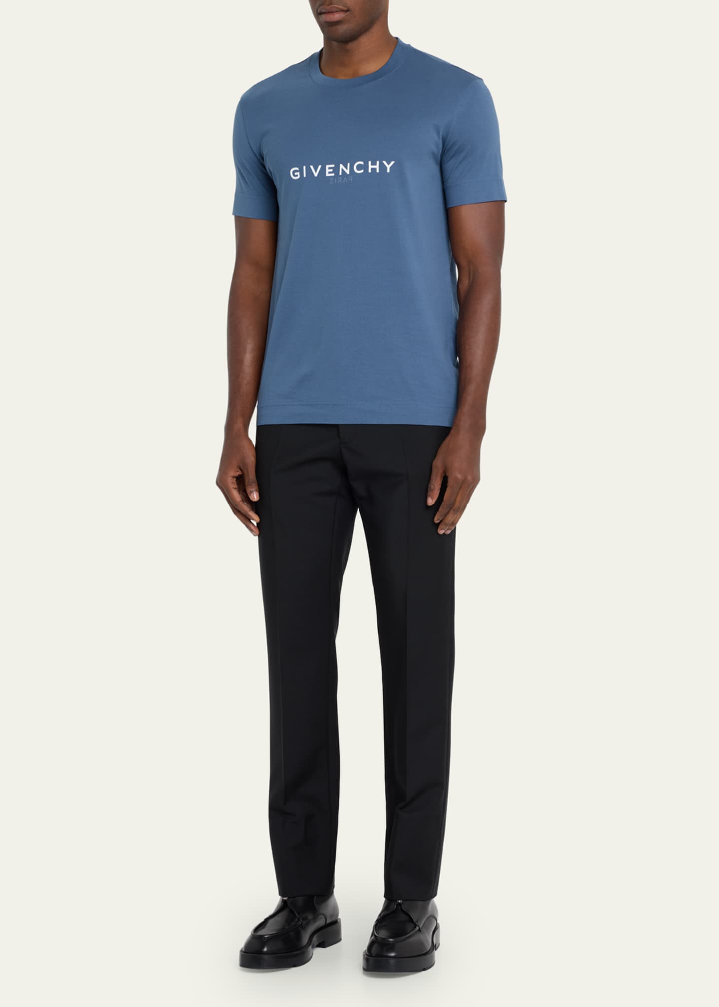 Givenchy Men's Slim Basic Logo T-Shirt - Bergdorf Goodman