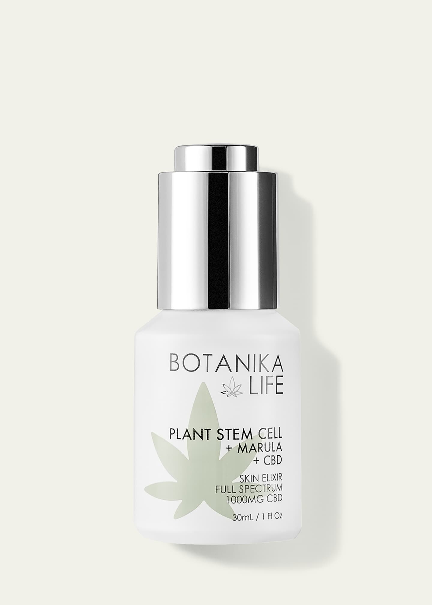 Botanika Life Plant Stem Cell + Marula + CBD Skin Elixir, 1 oz ...