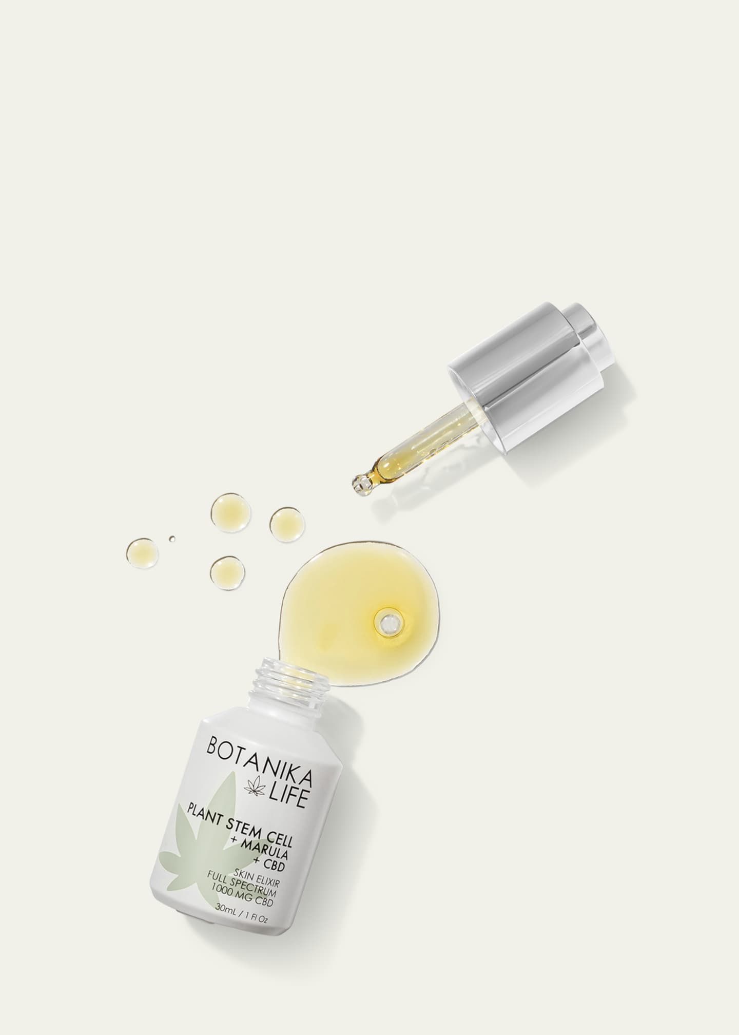 Botanika Life Plant Stem Cell + Marula + CBD Skin Elixir, 1 oz ...