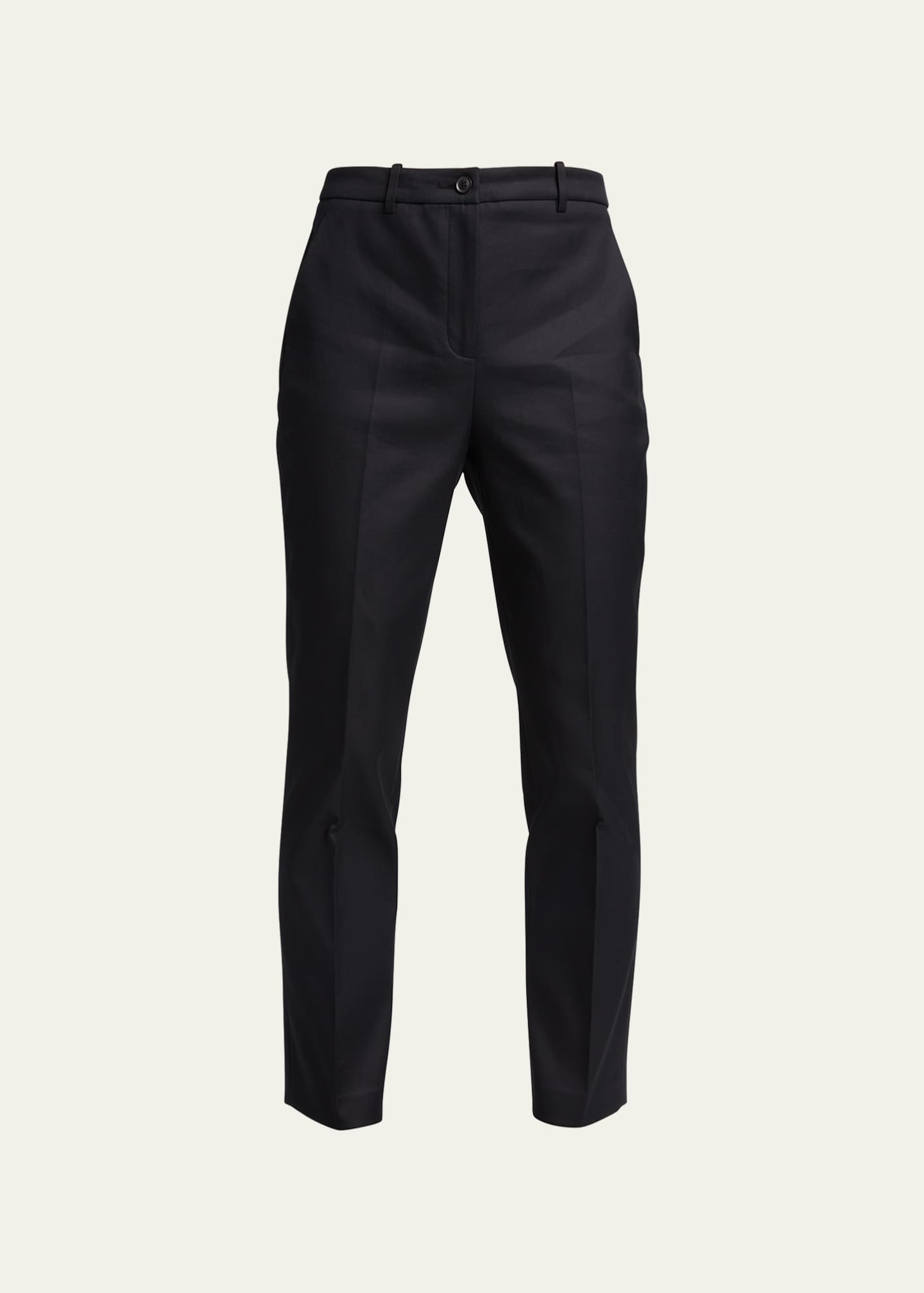 Michael Kors Collection Samantha Cropped Twill Pants - Bergdorf Goodman