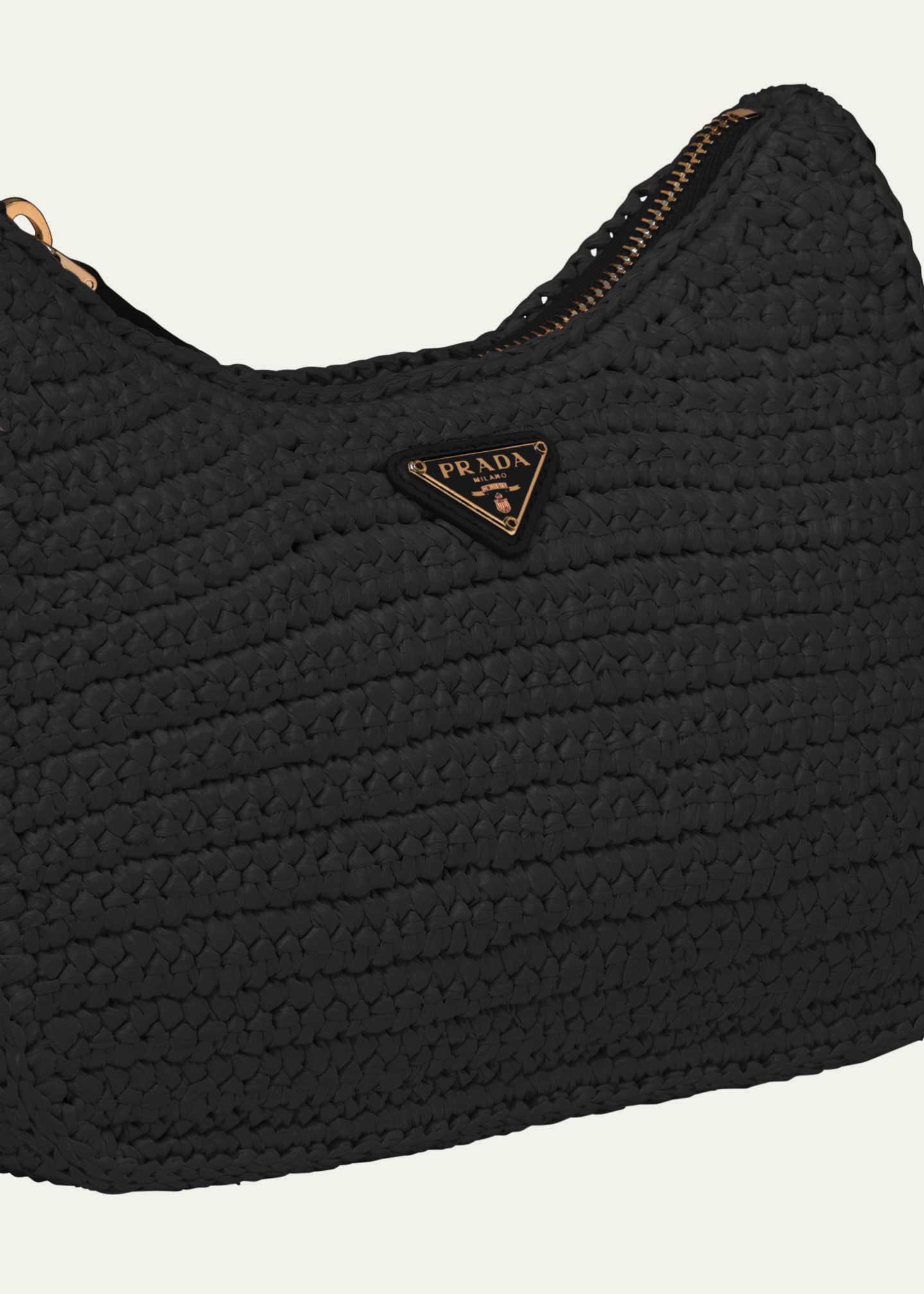 Prada Re-Edition 2005 Raffia Chain Shoulder Bag - Bergdorf Goodman