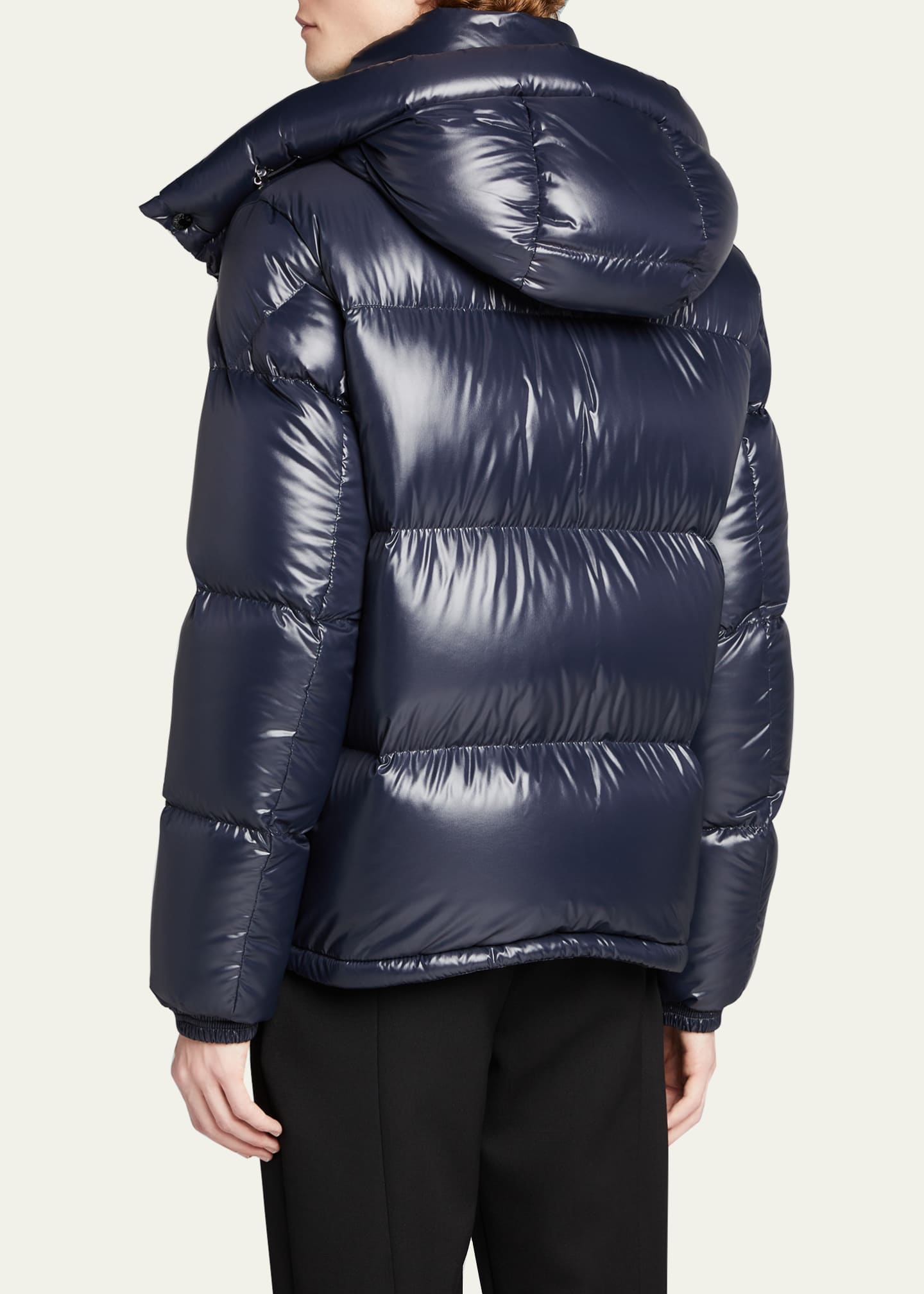 Moncler Men's Montbeliard Shiny Nylon Jacket - Bergdorf Goodman