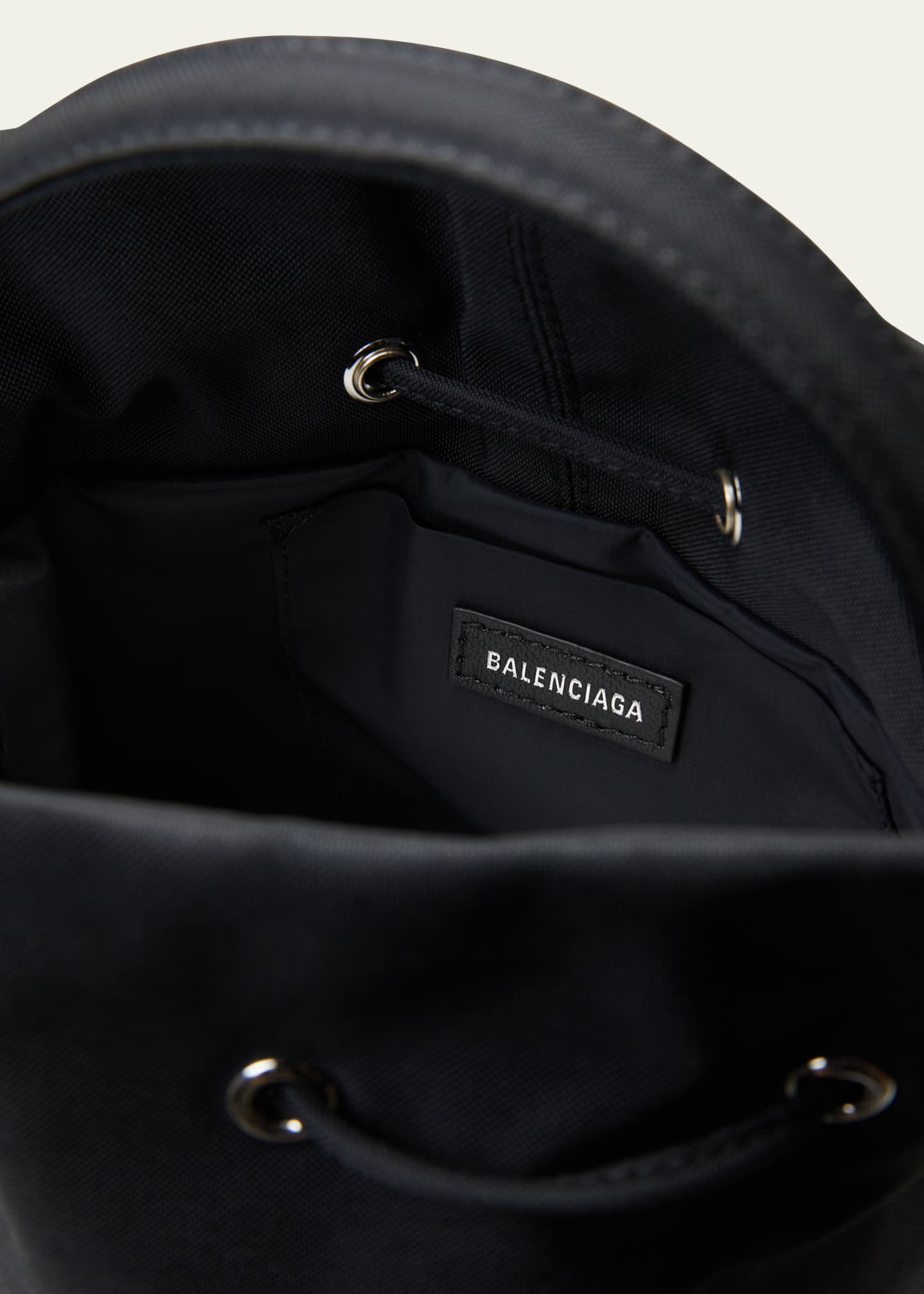 Balenciaga Wheel XS Logo Drawstring Bucket Bag - Bergdorf Goodman