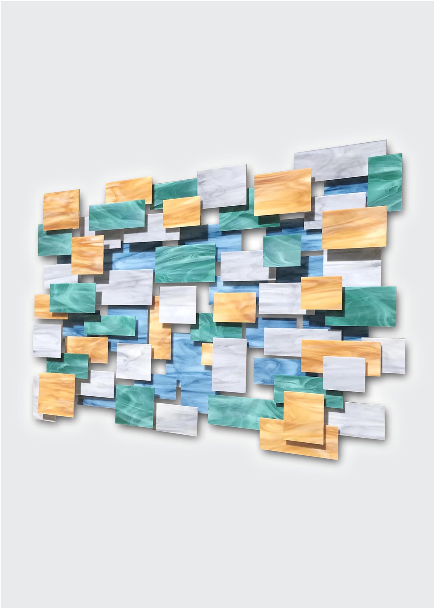 Karo Studios Glass and Metal Wall Sculpture - Bergdorf Goodman