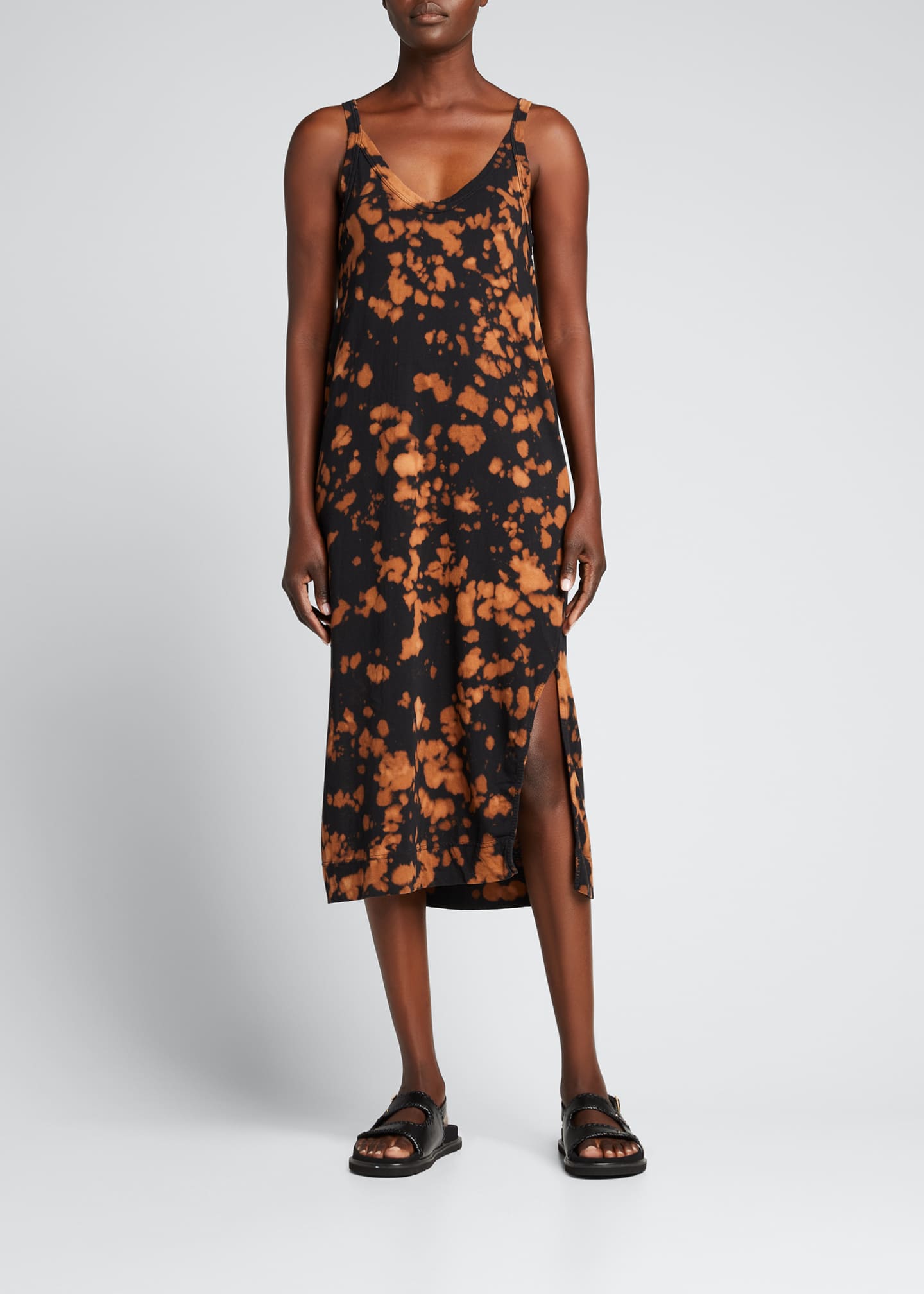 Bassike Motley V-Neck Jersey Slip Dress - Bergdorf Goodman