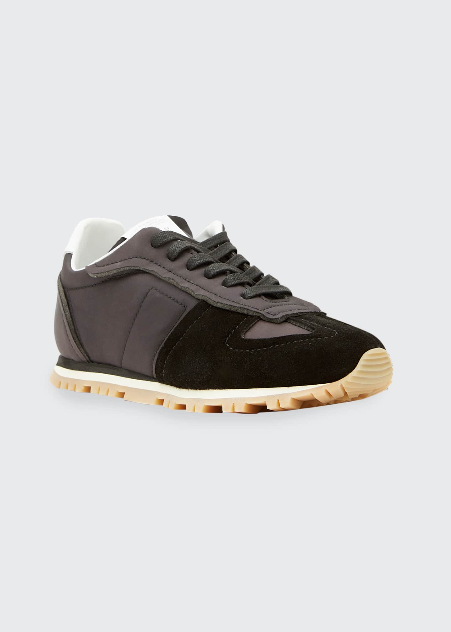 Maison Margiela Mixed Nylon Retro Runner Sneakers - Bergdorf Goodman
