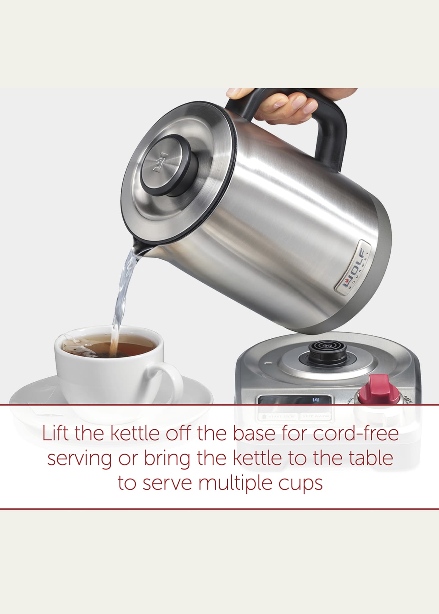 Wolf Gourmet True Temperature Electric Kettle - Bergdorf Goodman