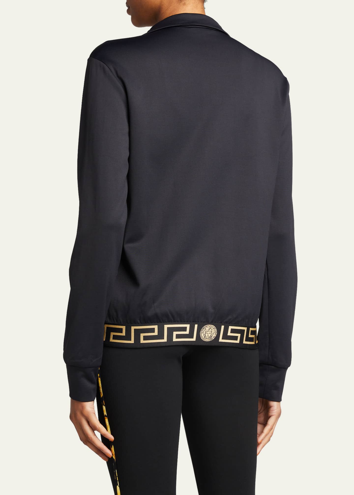 Versace Greca Border Track Jacket - Bergdorf Goodman