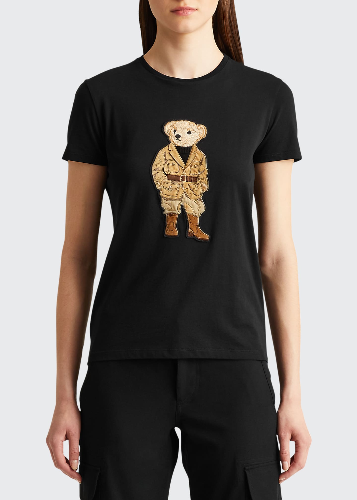 Ralph Lauren Collection Safari Polo Bear T-Shirt - Bergdorf Goodman