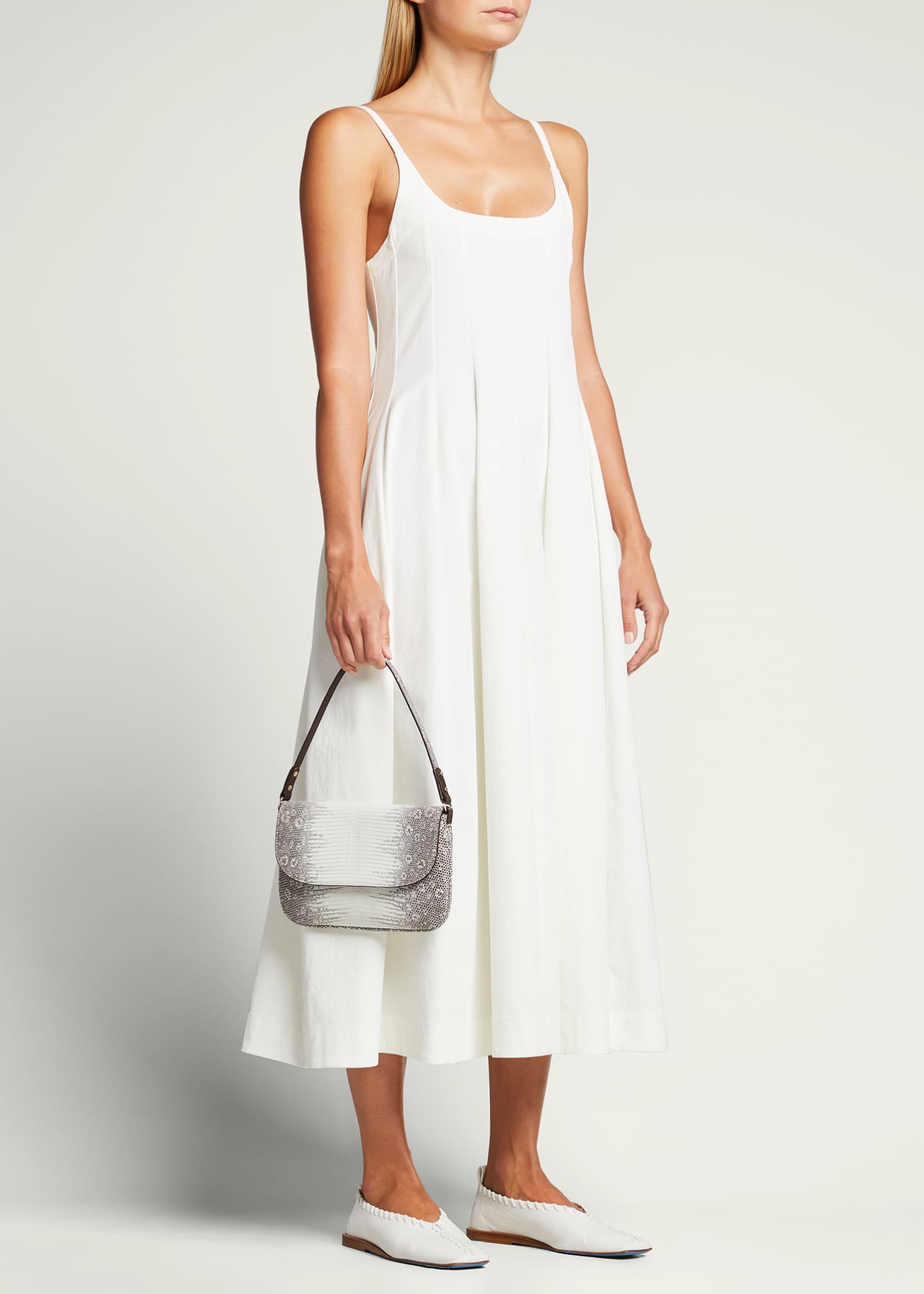 Maria Oliver Luisa Lizard Shoulder Bag - Bergdorf Goodman