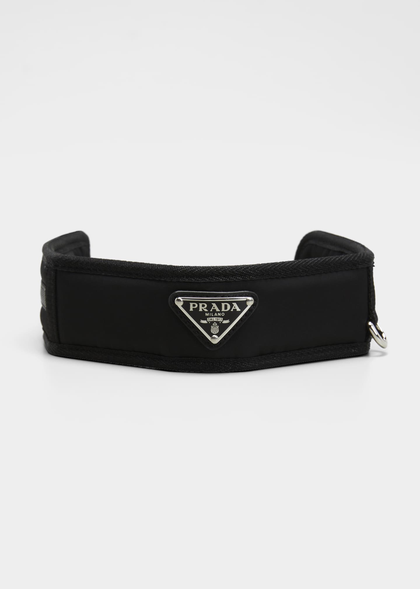 Prada Triangle-Logo Pet Collar - Bergdorf Goodman