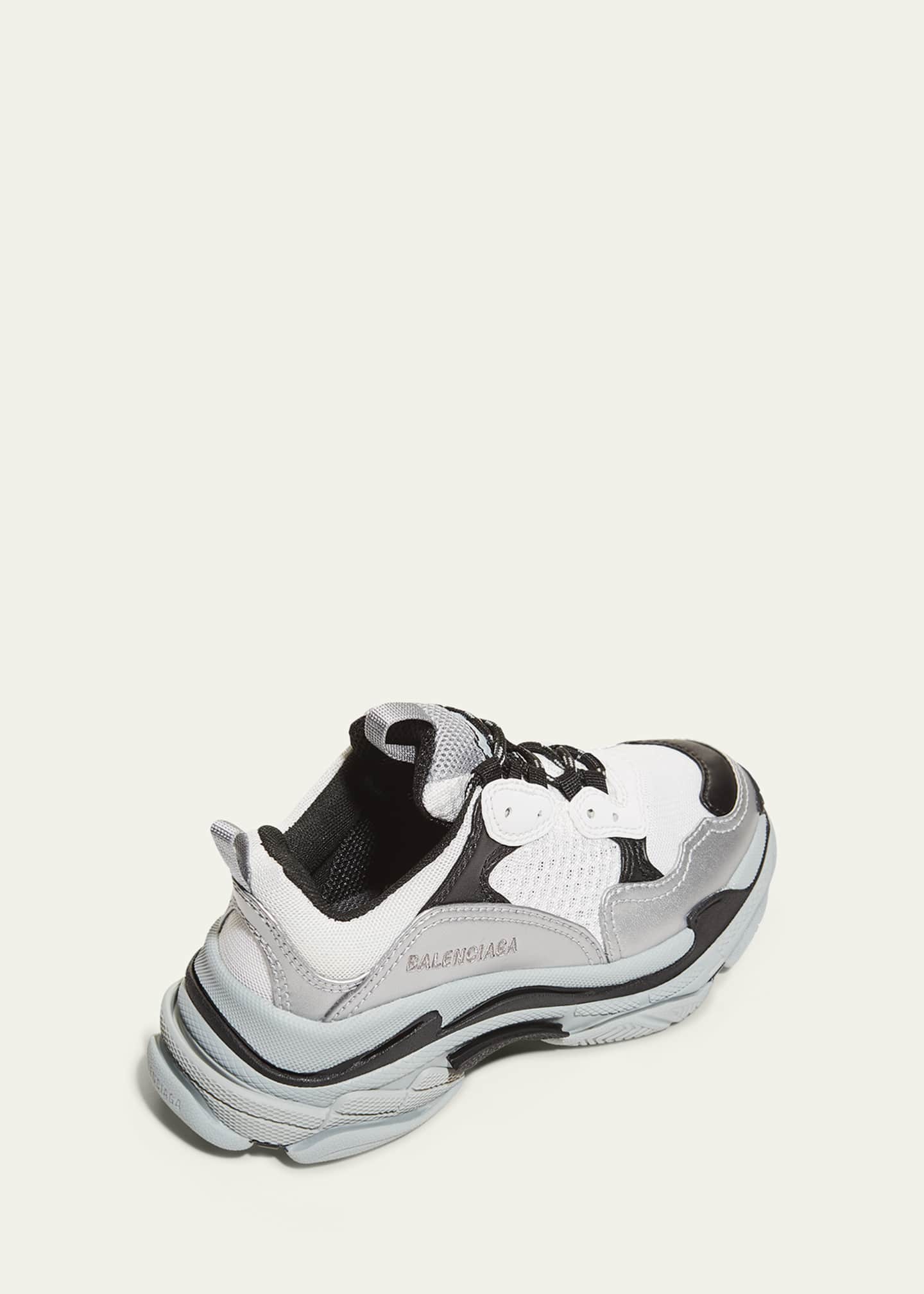 Balenciaga Kid's Triple S Metallic Chunky Sneakers, Baby/Toddler/Kids ...