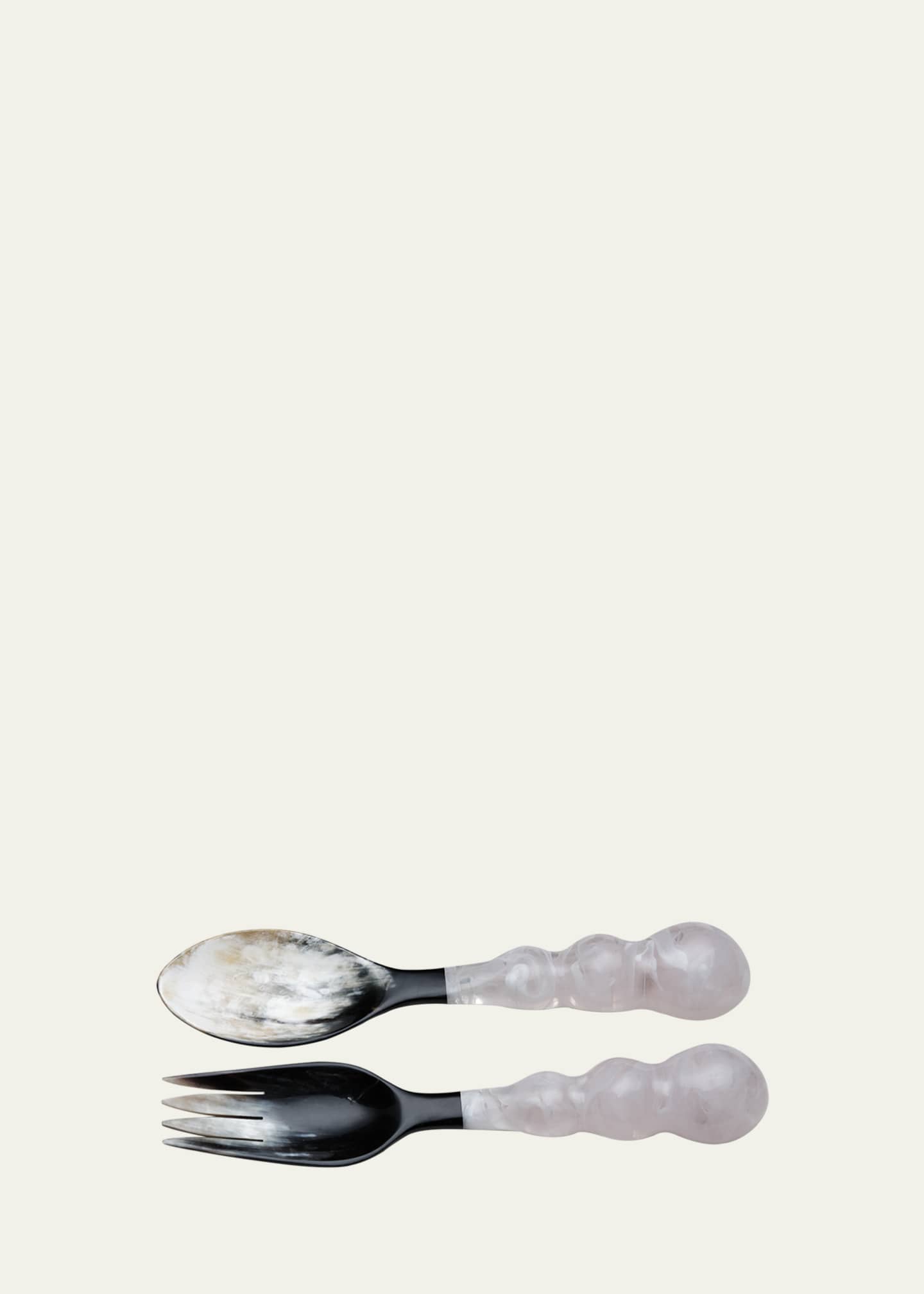 Lily Juliet Mardi Gras Servers, White - Bergdorf Goodman