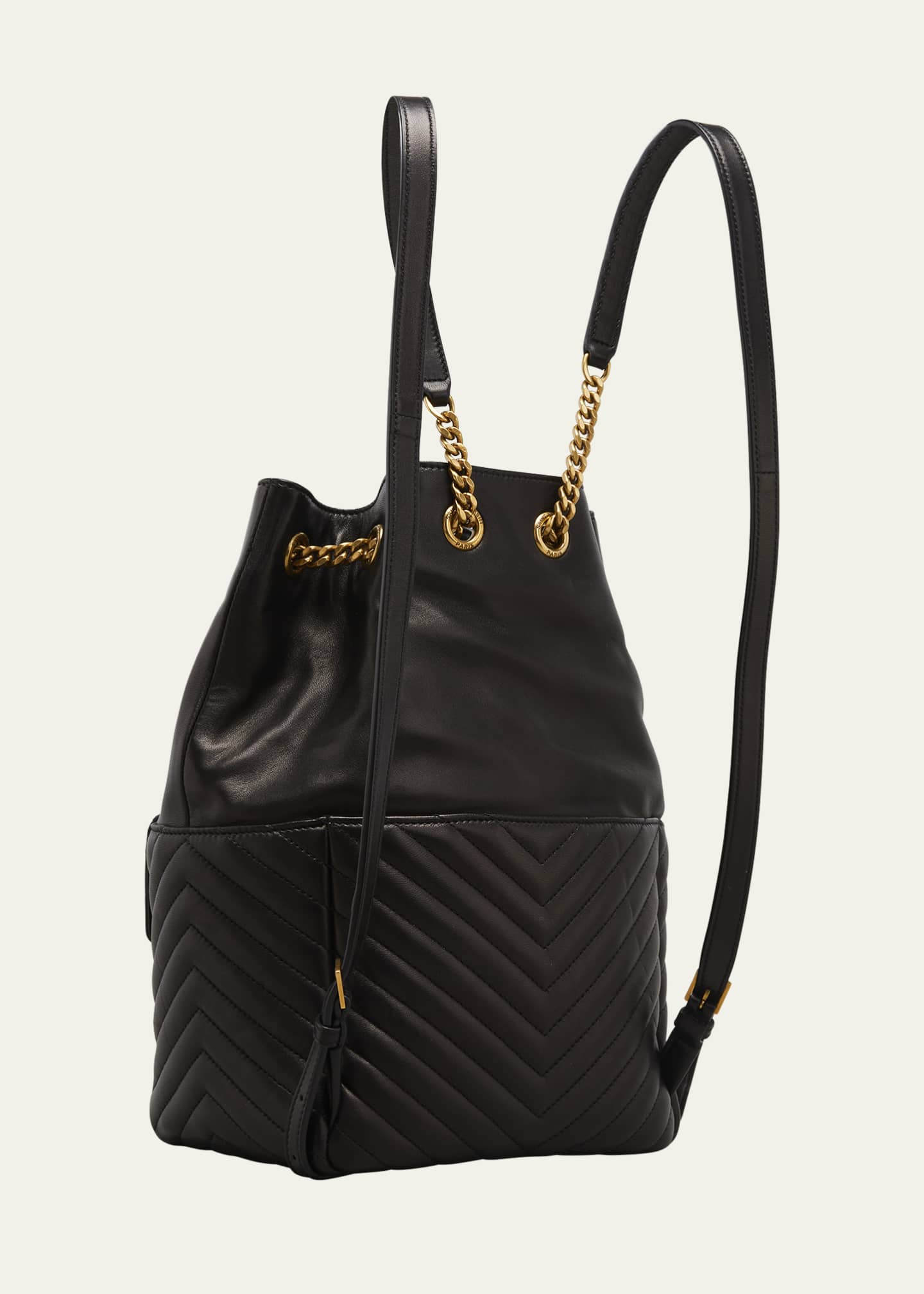 Saint Laurent Joe Quilted Lambskin YSL Backpack Bag - Bergdorf Goodman