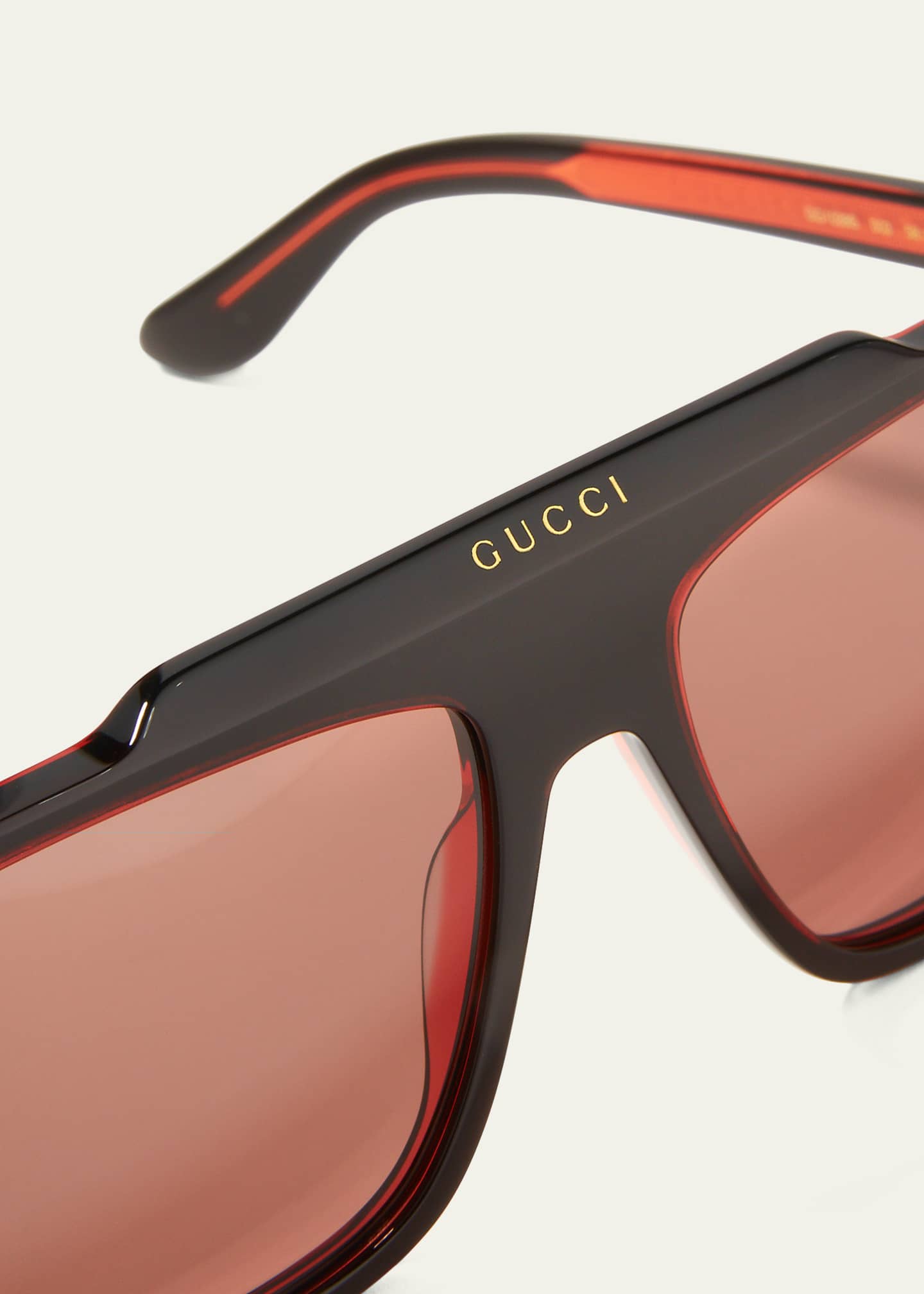 Gucci Men's Acetate Aviator Sunglasses - Bergdorf Goodman