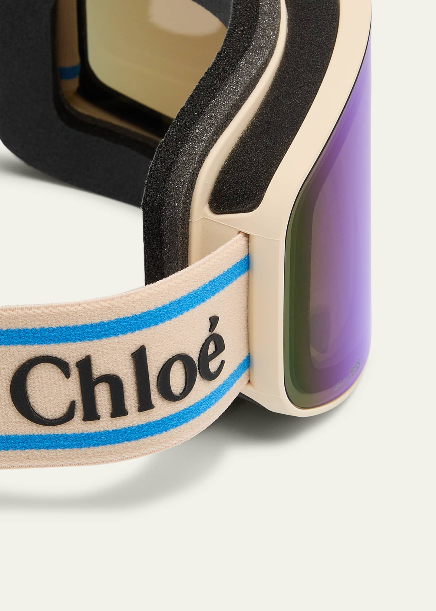 Chloe Logo Injection Plastic Ski Goggles - Bergdorf Goodman