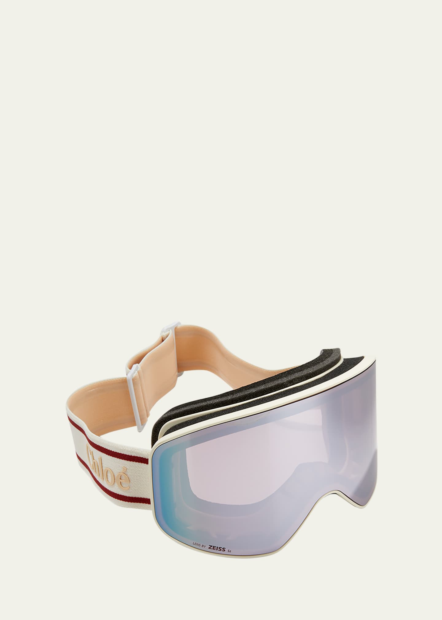 Chloe Logo Injection Plastic Ski Goggles - Bergdorf Goodman