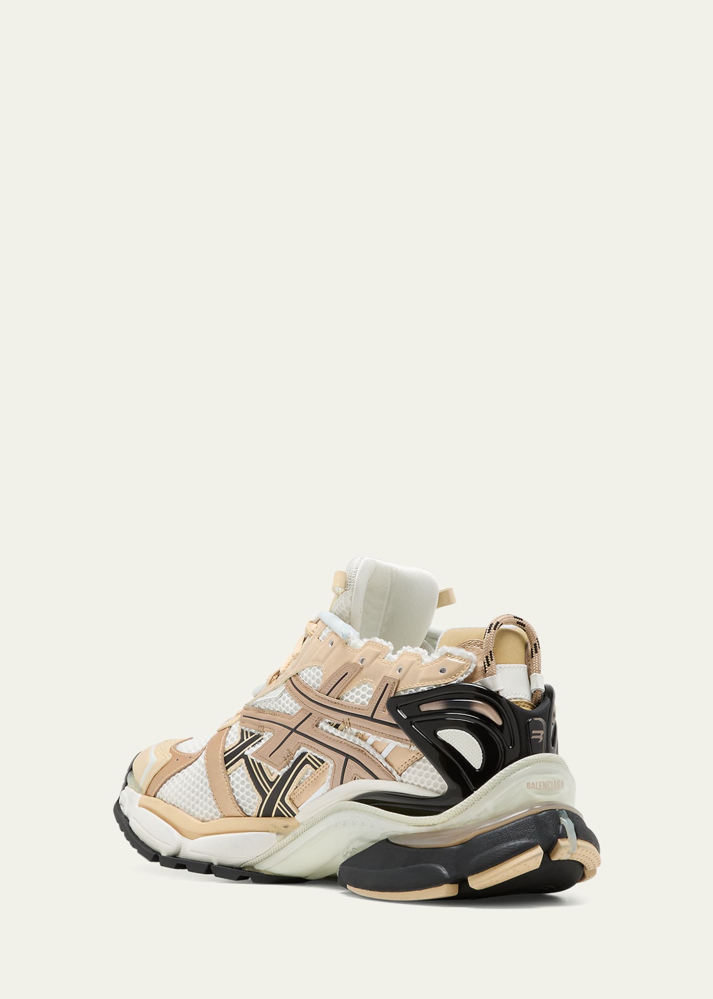 Balenciaga Men's Caged Mesh Runner Sneakers - Bergdorf Goodman