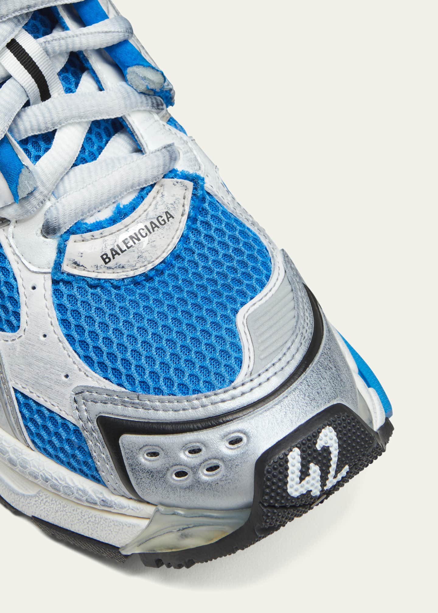 Balenciaga Men's Caged Mesh Runner Sneakers - Bergdorf Goodman