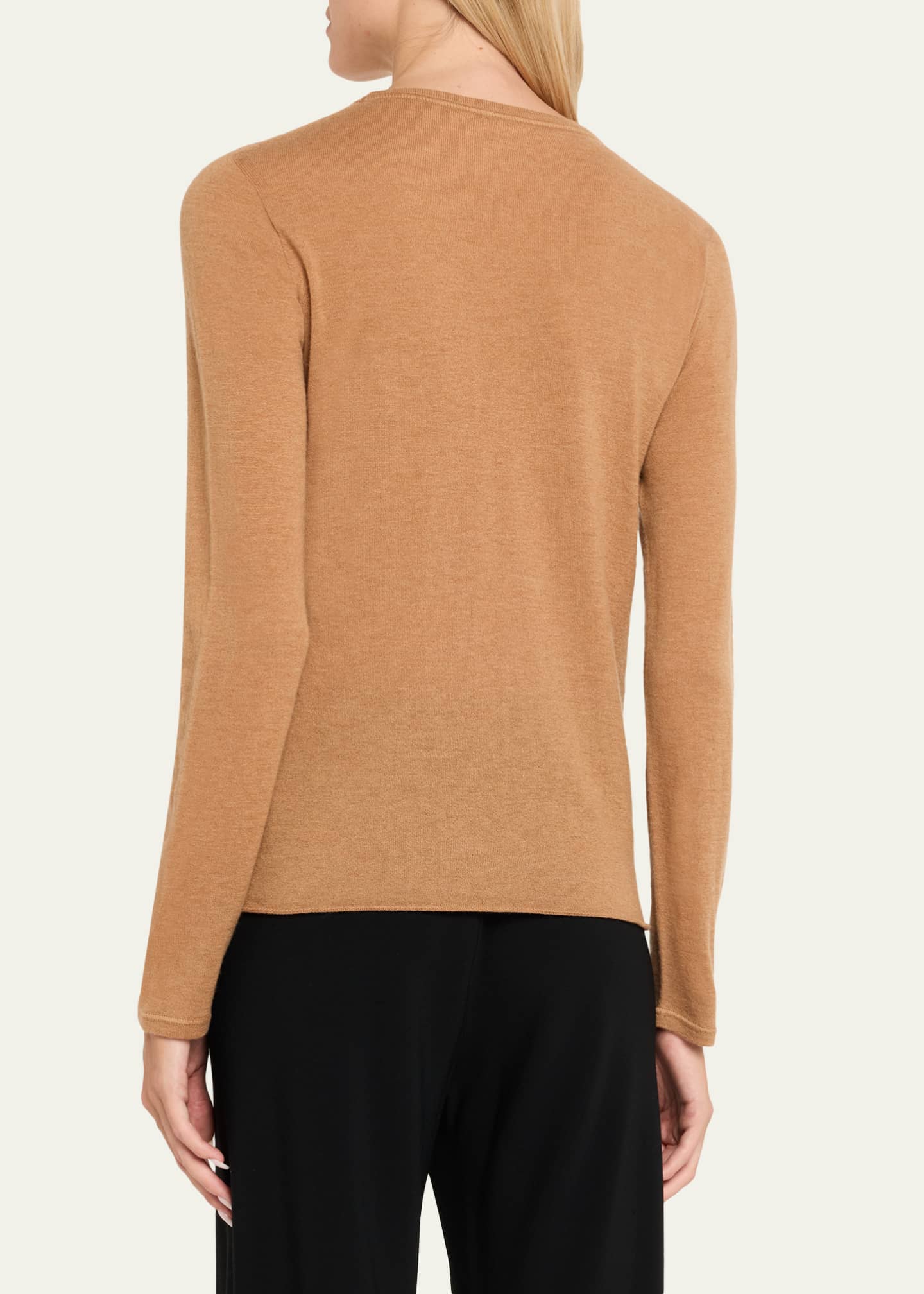 Majestic Filatures Machine Washable Cashmere Crewneck Pullover ...