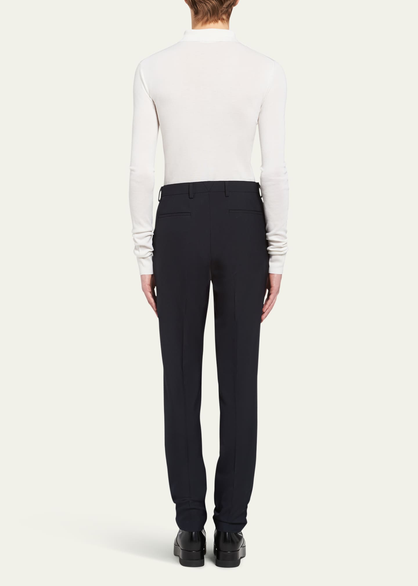 Prada Men's Wool Cashmere Slim Pants - Bergdorf Goodman