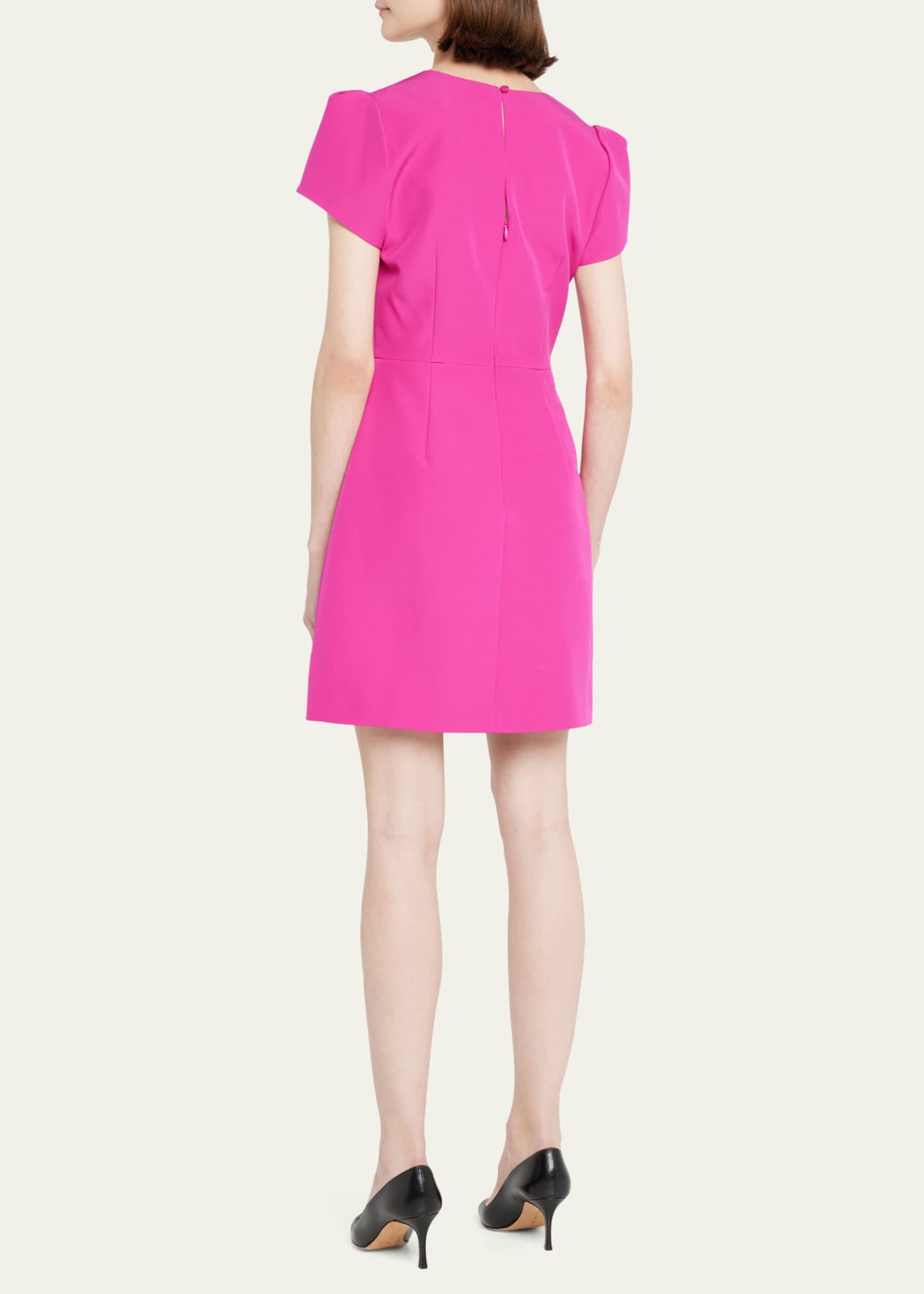 Milly Atalie Short Cady Dress - Bergdorf Goodman