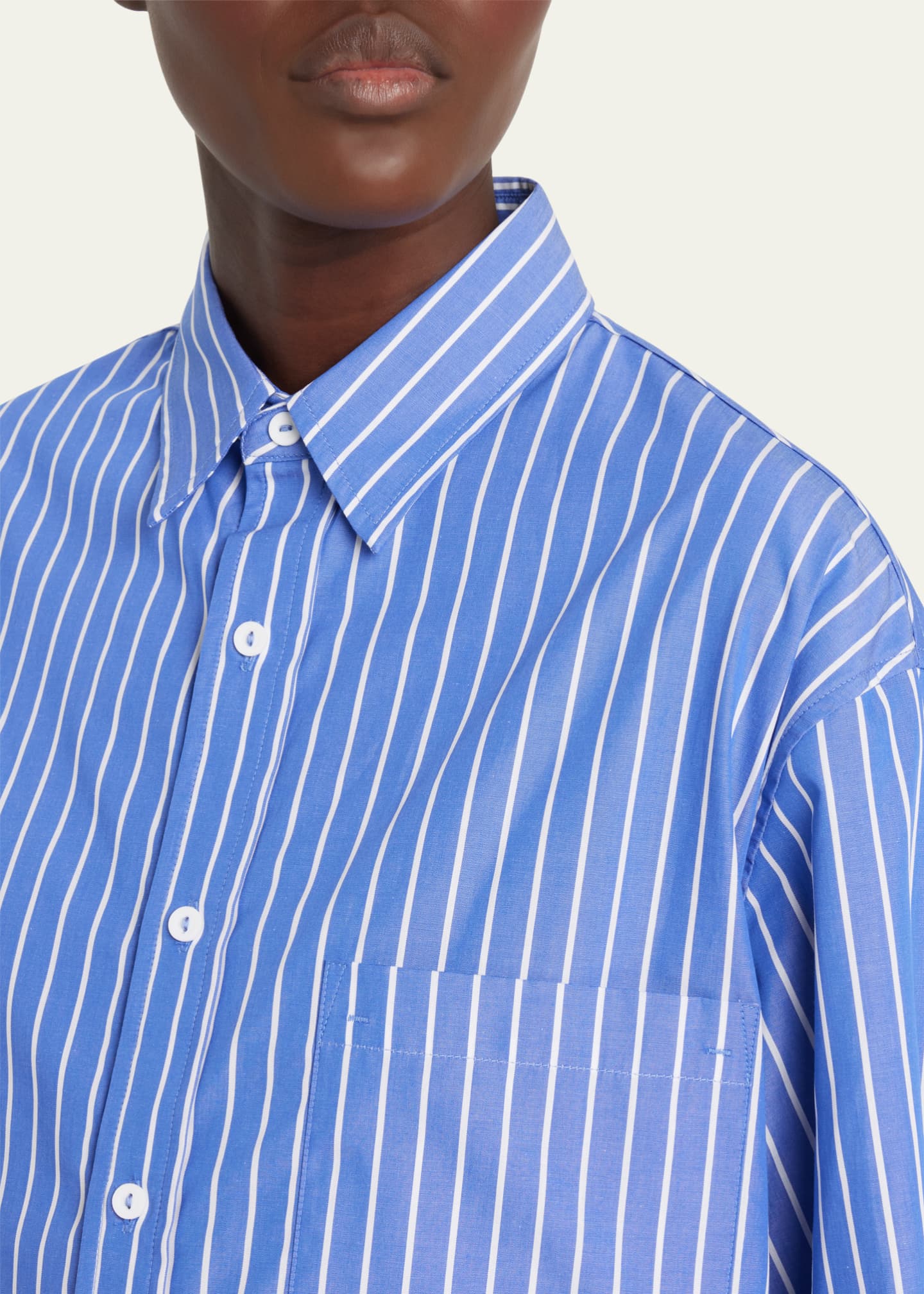 Matteau Classic Stripe Shirt - BCI Cotton - Bergdorf Goodman