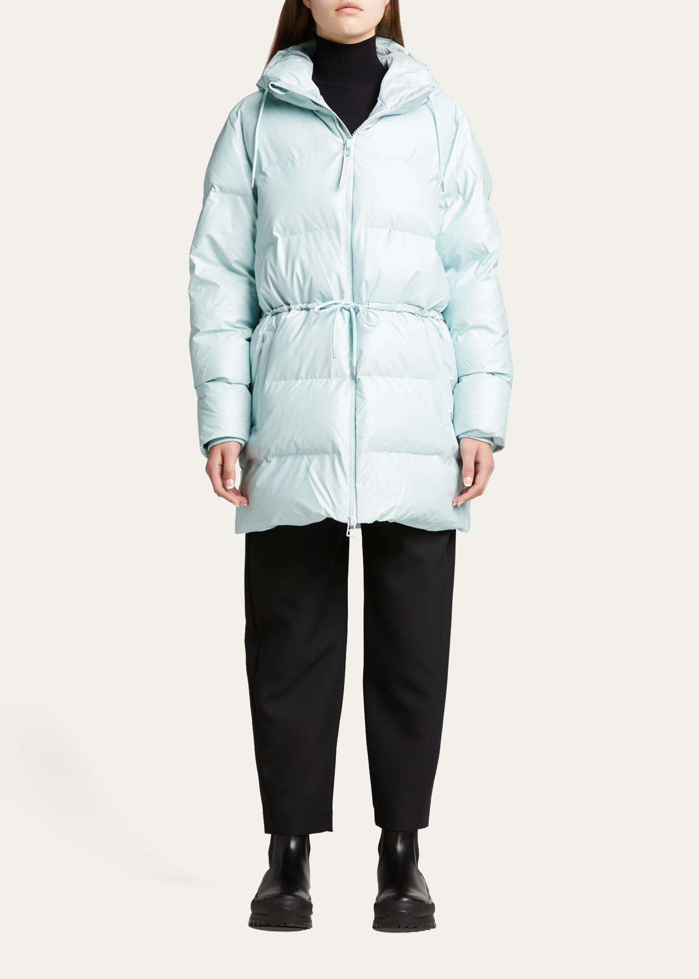 Rains Drawstring Puffer Jacket - Bergdorf Goodman