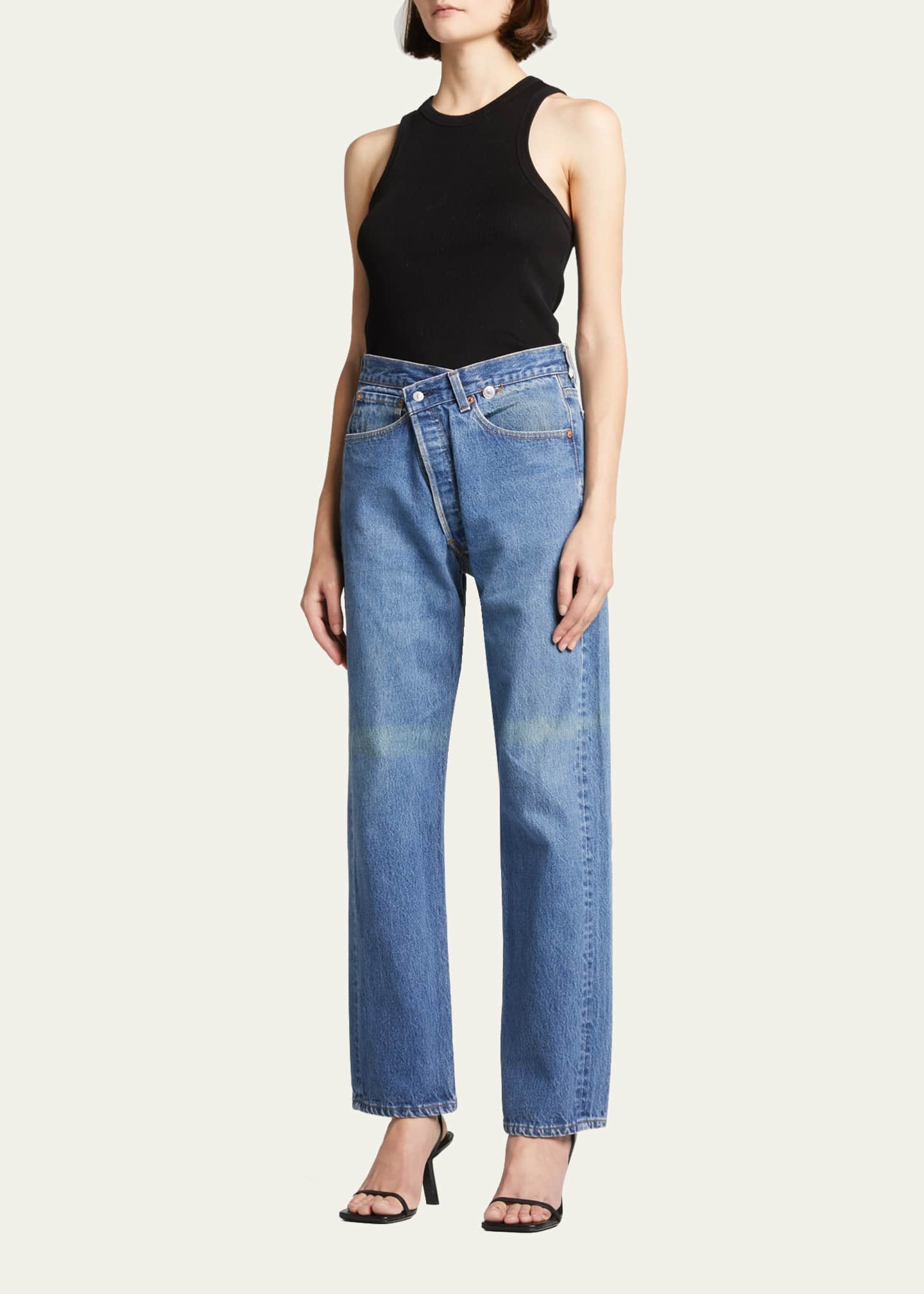 EB DENIM Cross Over Jeans - Bergdorf Goodman