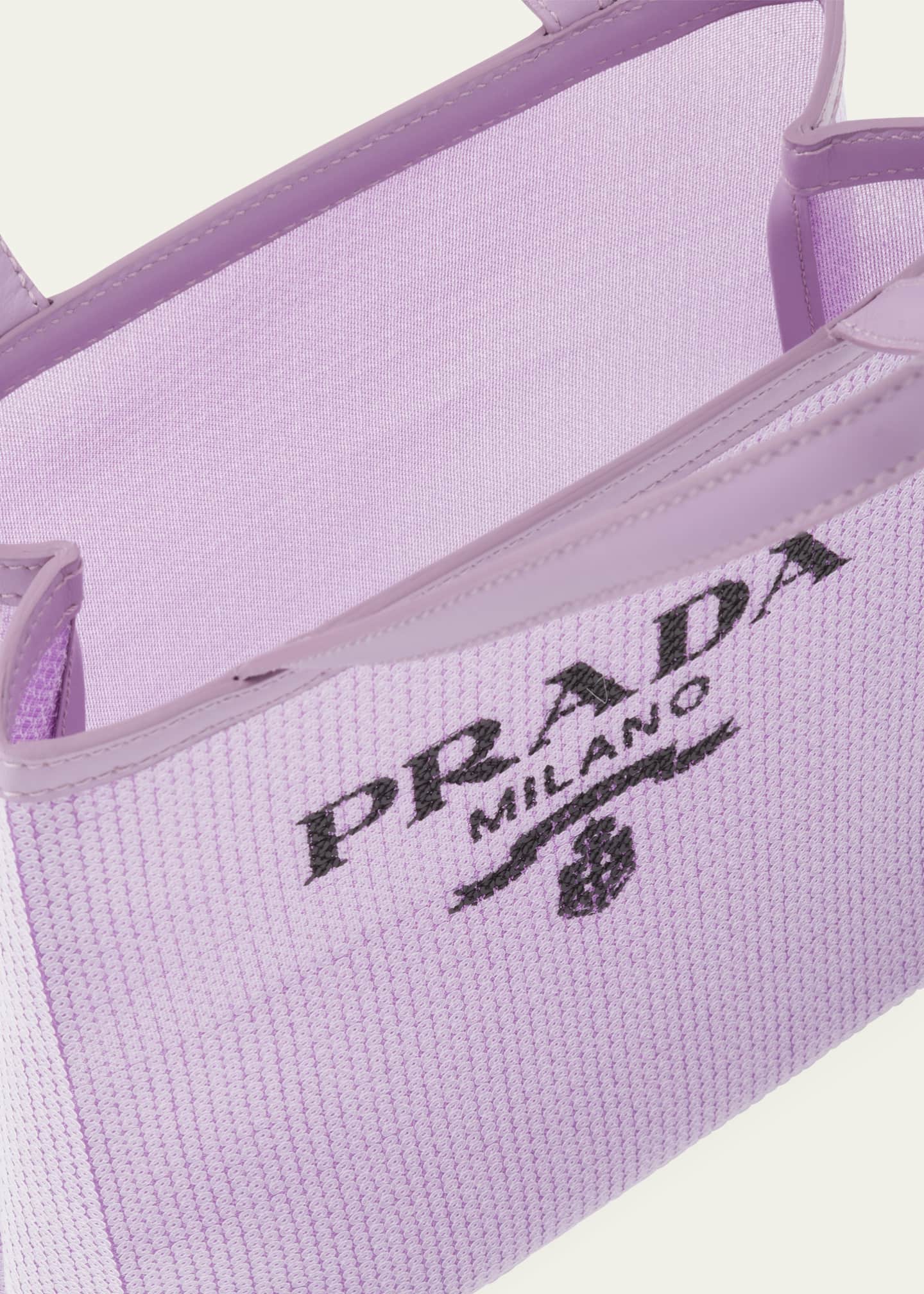 Prada Mesh Sequin Logo Tote Bag - Bergdorf Goodman