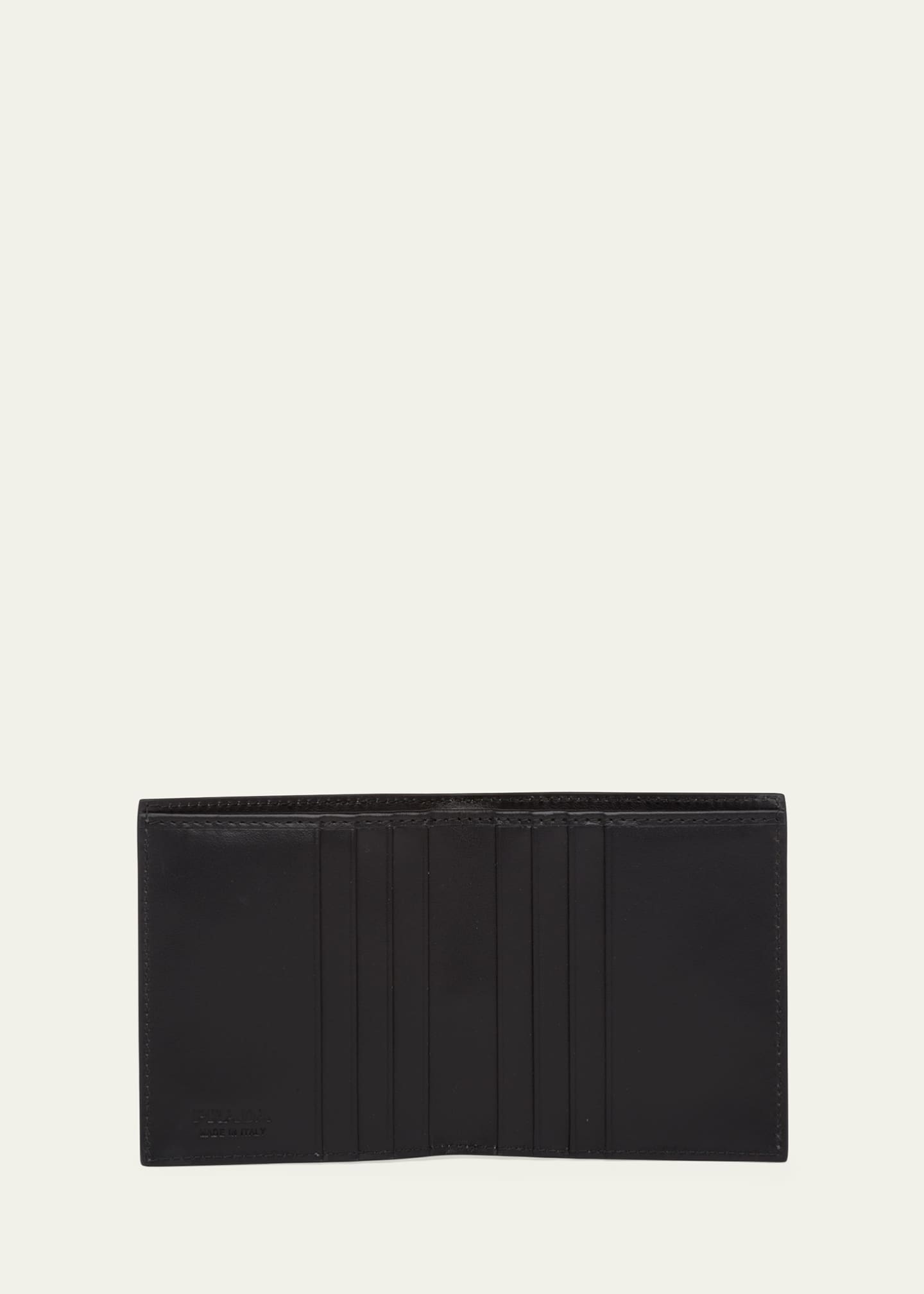 Prada Men's Brushed Leather Bifold Wallet - Bergdorf Goodman
