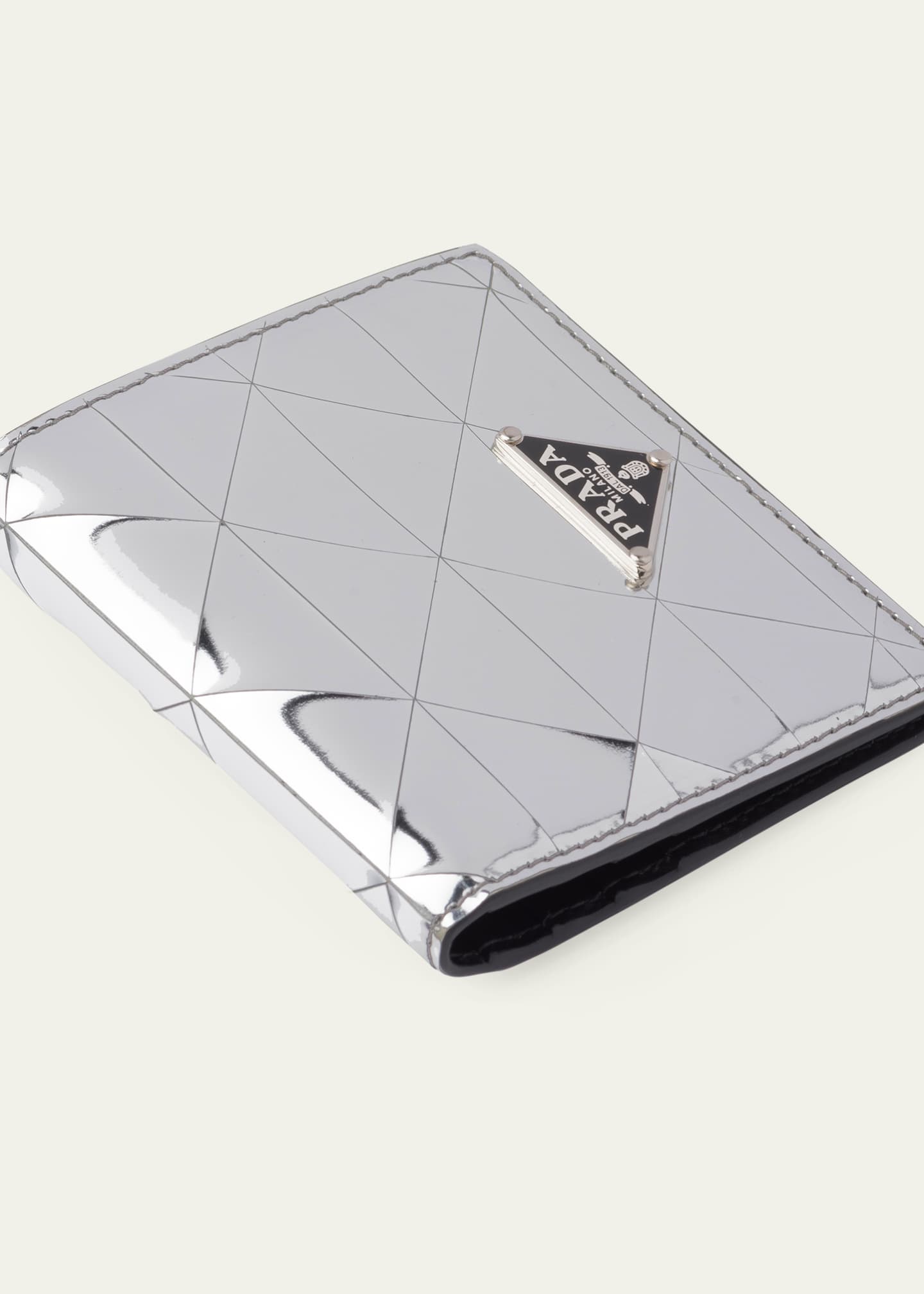 Prada Men's Brushed Leather Bifold Wallet - Bergdorf Goodman