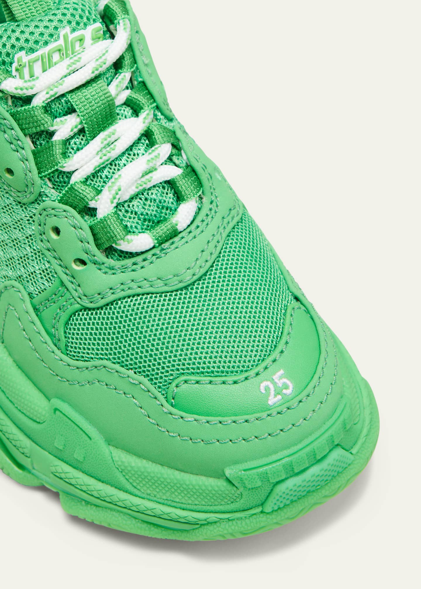 Balenciaga Kid's Triple S Tonal Chunky Sneakers, Toddler/Kids ...