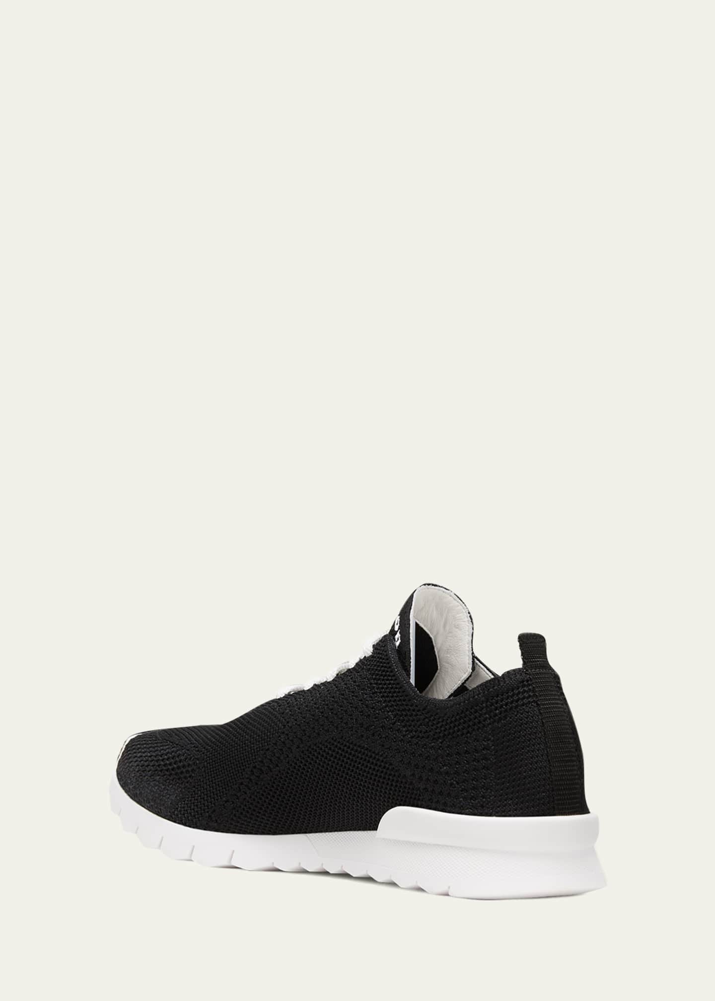 Kiton Men's Stretch-Knit Runner Sneakers - Bergdorf Goodman