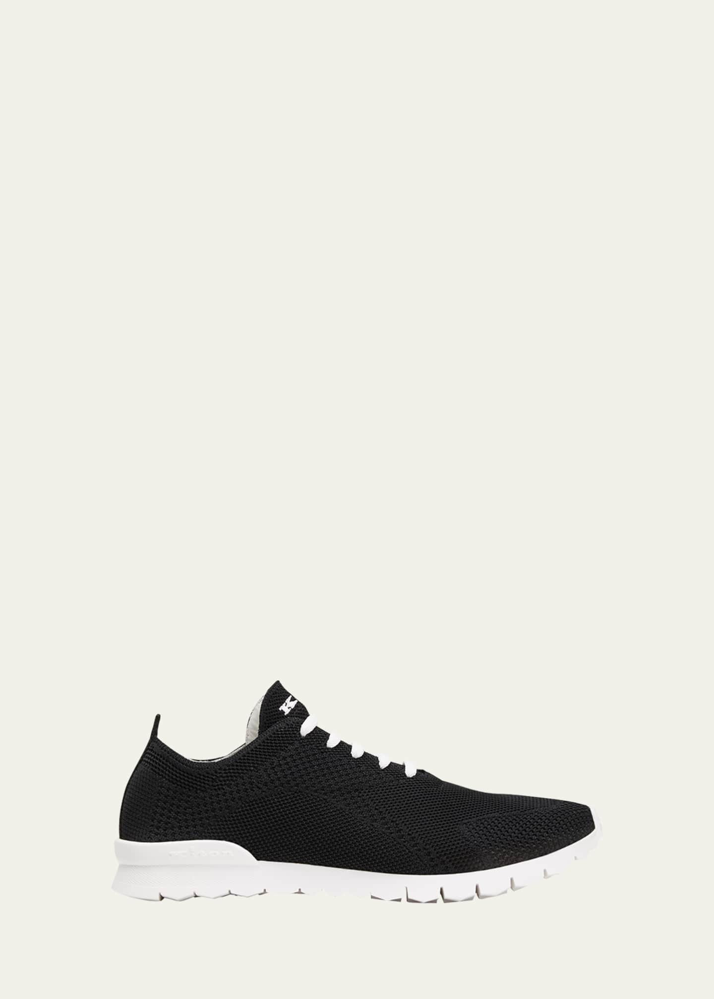 Kiton Men's Stretch-Knit Runner Sneakers - Bergdorf Goodman