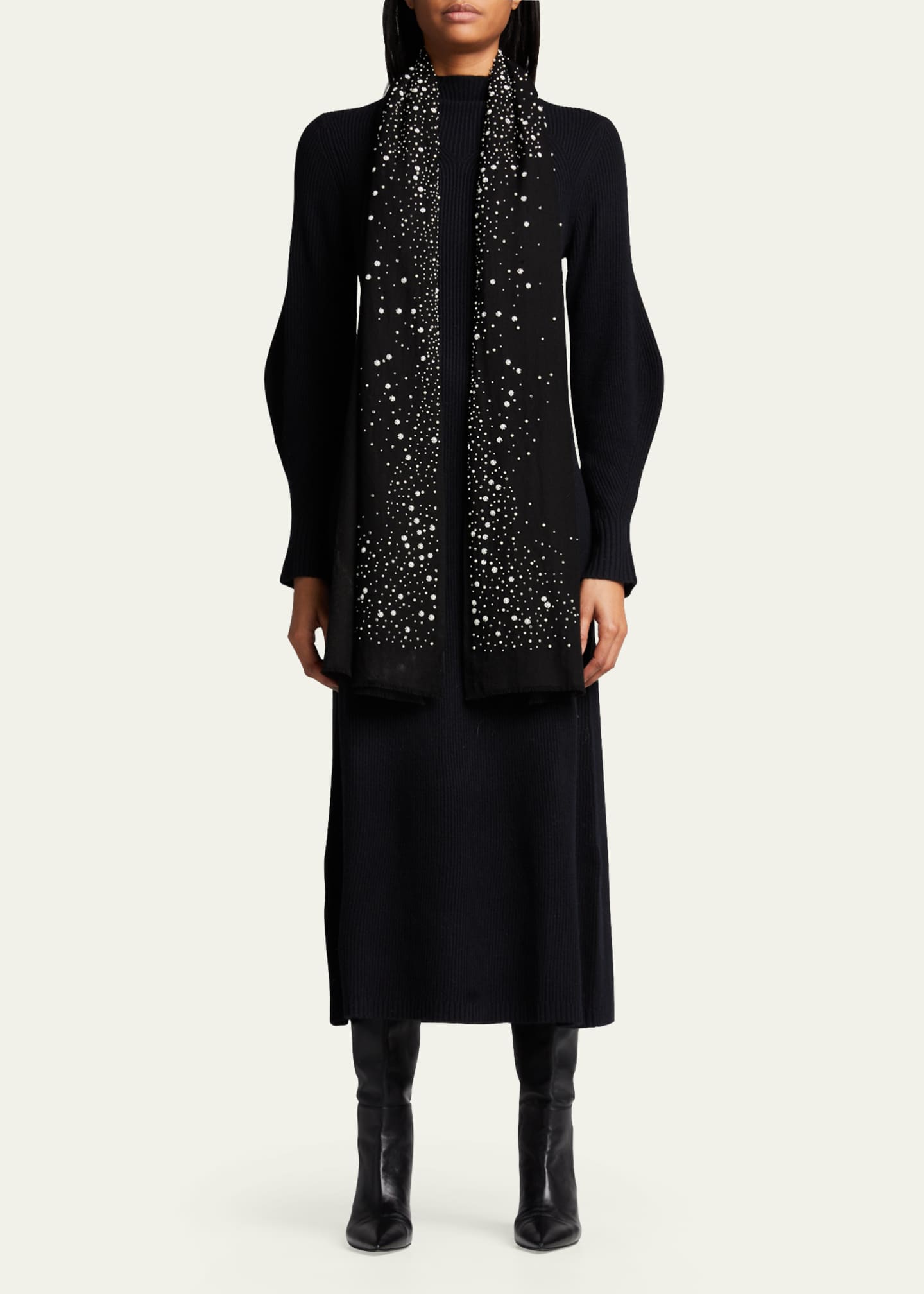 Janavi India Echo Merino Wool Scarf - Bergdorf Goodman