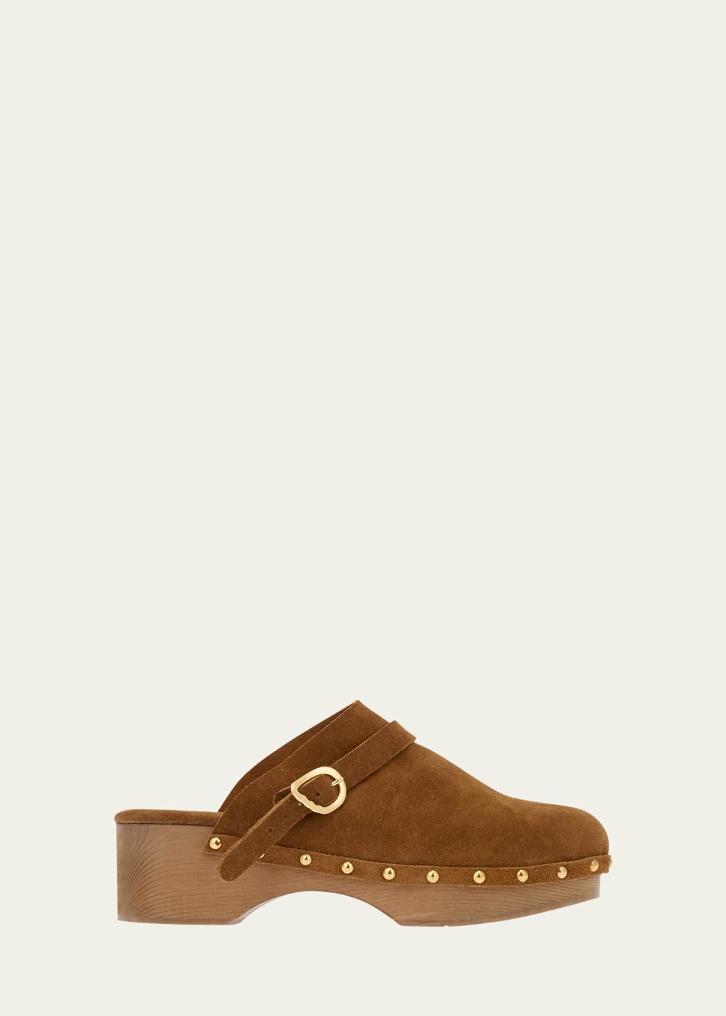 Ancient Greek Sandals Classic Stud Leather Clogs - Bergdorf Goodman