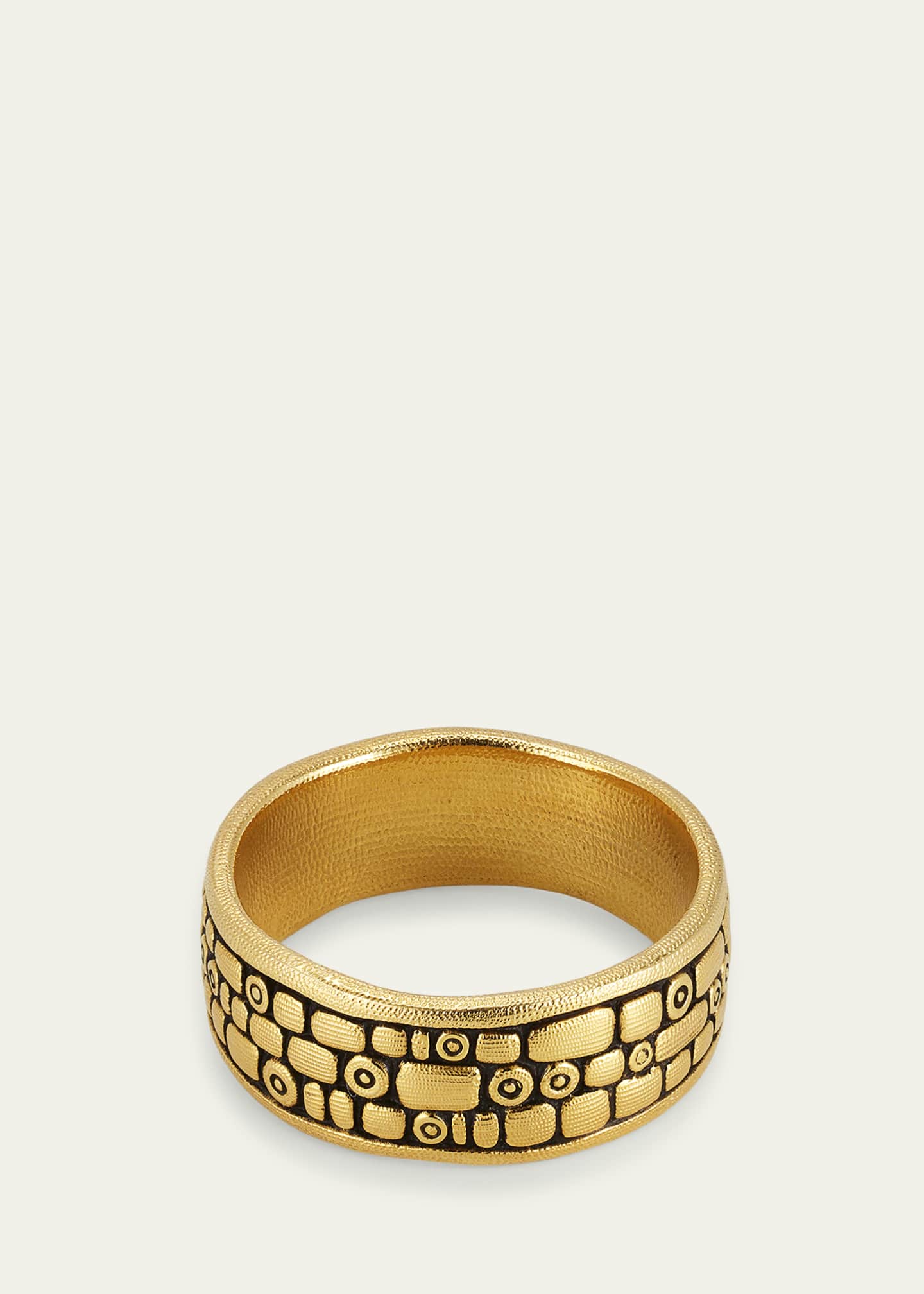 Alex Sepkus Old Bridge Band in Yellow Gold, 8.5mm - Bergdorf Goodman