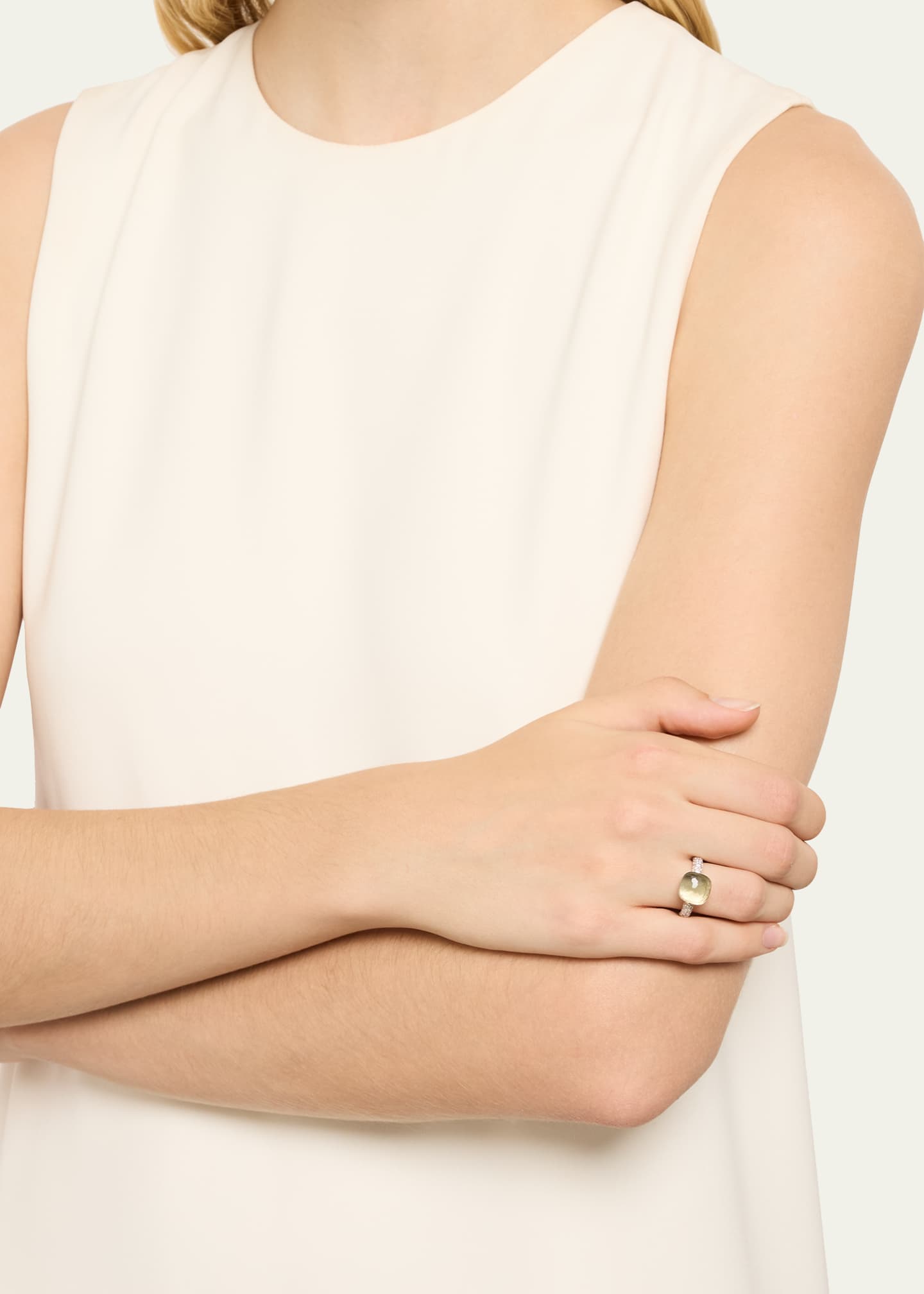 Pomellato Nudo Classic Ring in Prasiolite and Diamonds - Bergdorf Goodman