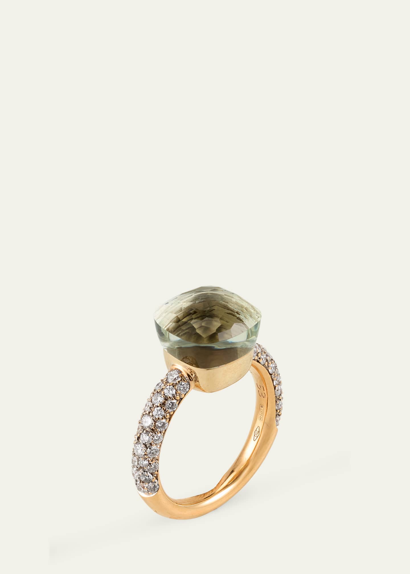 Pomellato Nudo Classic Ring in Prasiolite and Diamonds - Bergdorf Goodman