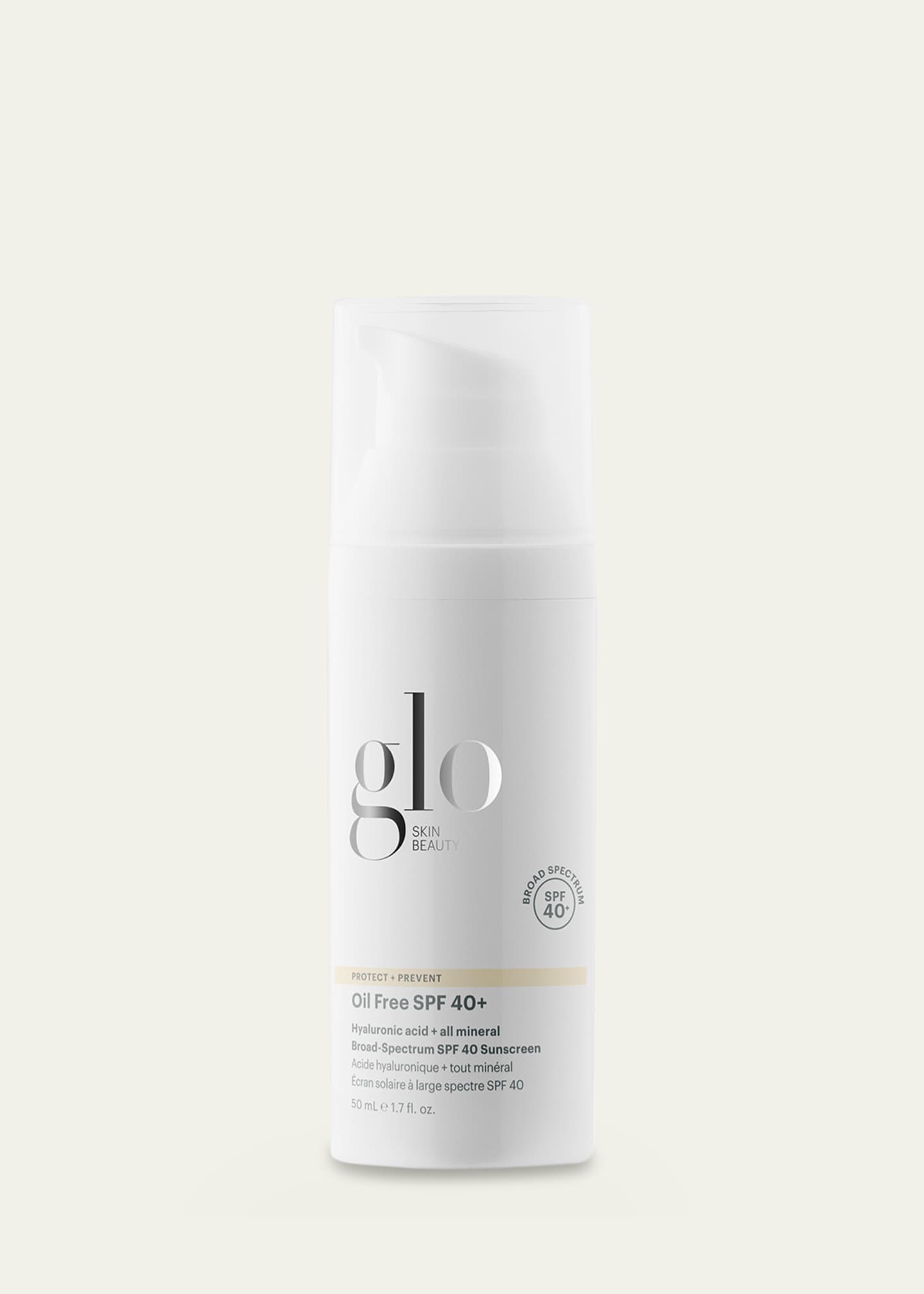 Glo Skin Beauty Oil-Free SPF 40+ Broad Spectrum Sunscreen, 1.7 oz ...