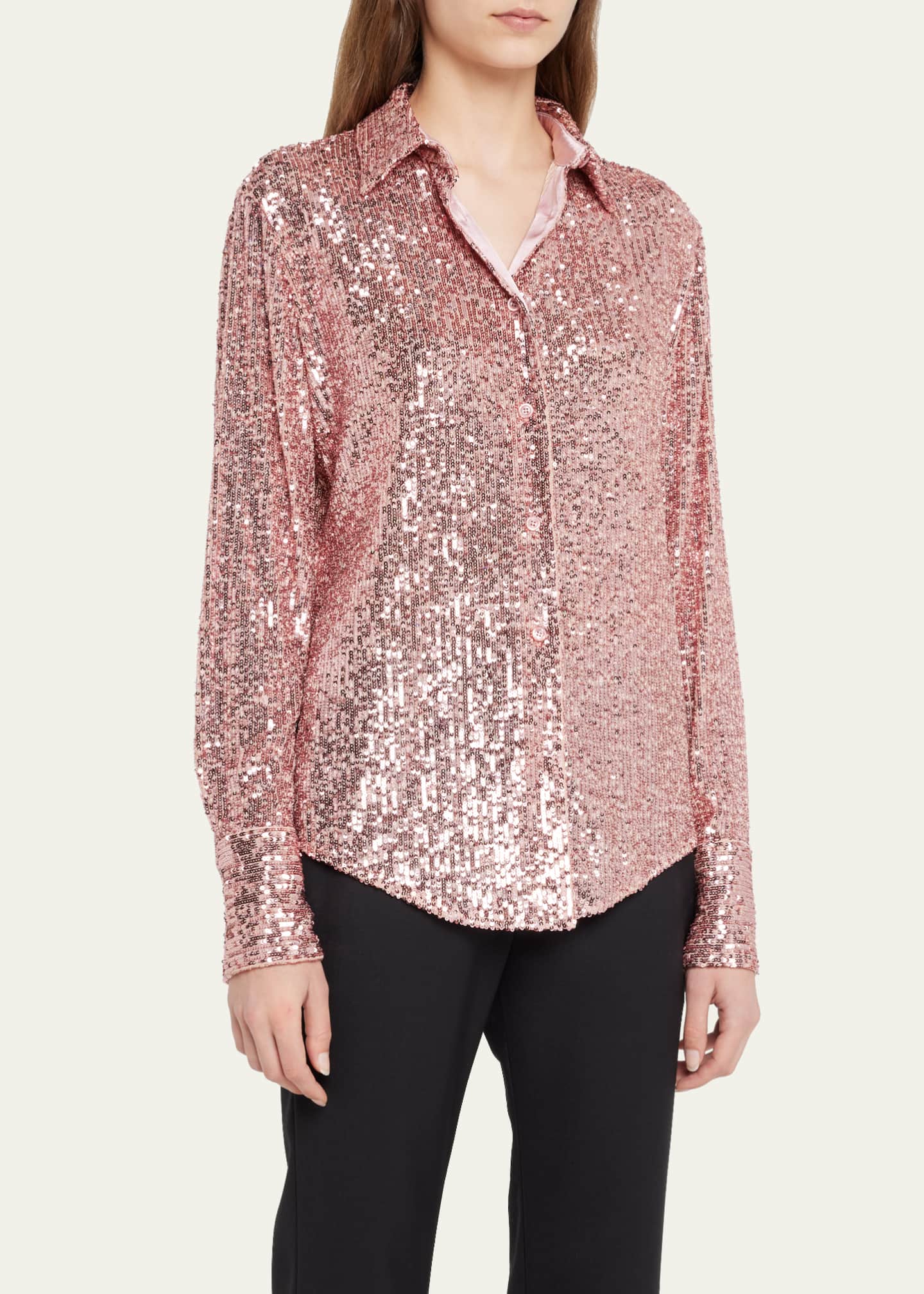 TOM FORD Sequined Button-Down Shirt - Bergdorf Goodman