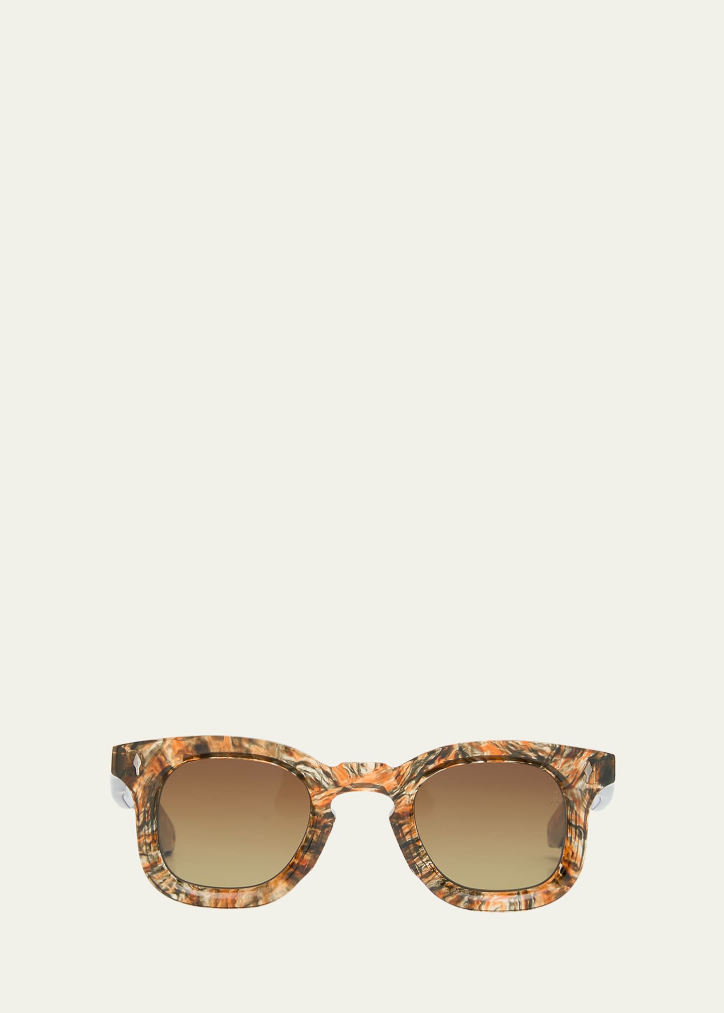 Jacques Marie Mage Men's Devaux Acetate Square Sunglasses - Bergdorf ...