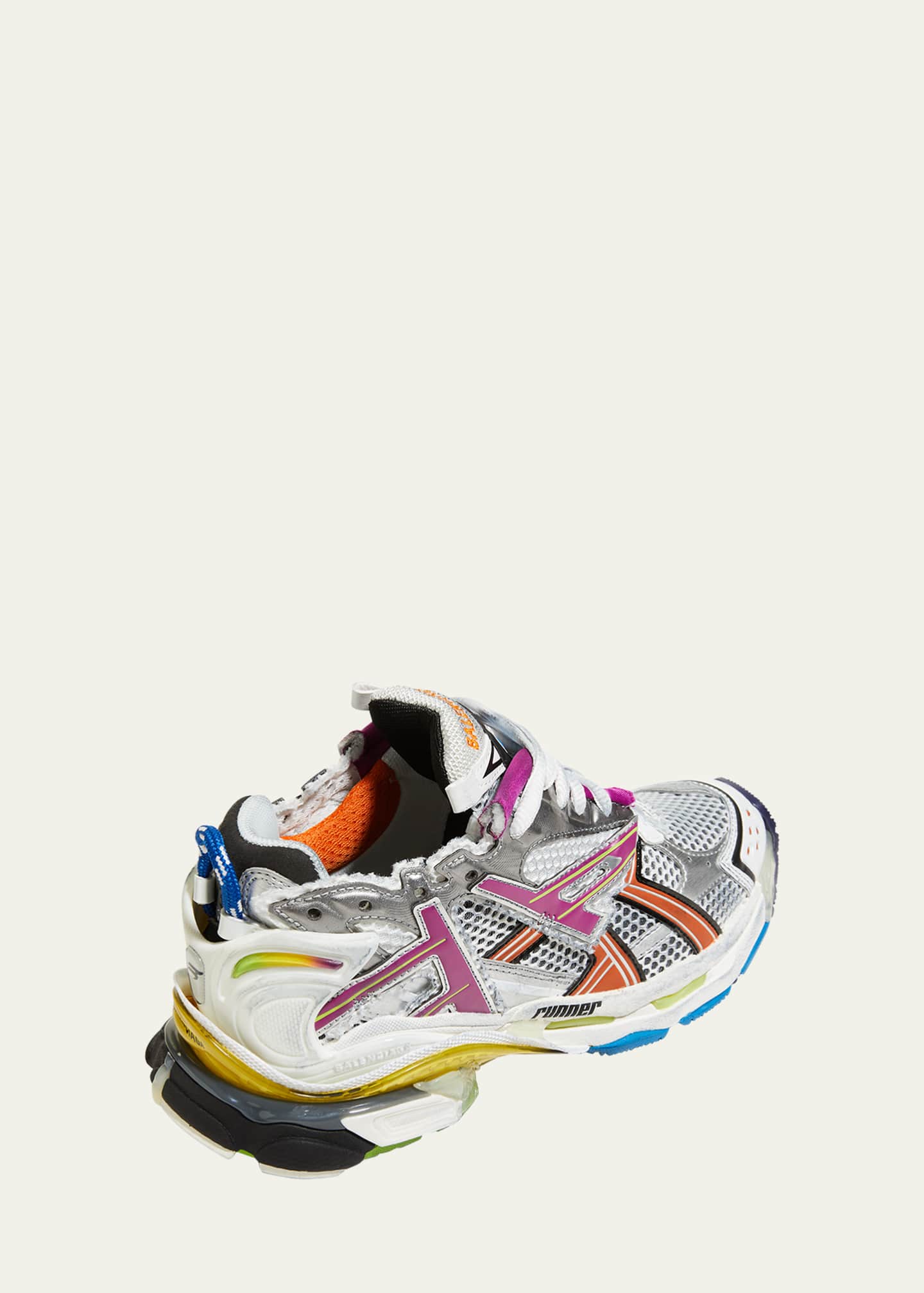 Balenciaga Colorblock Trainer Sneakers - Bergdorf Goodman