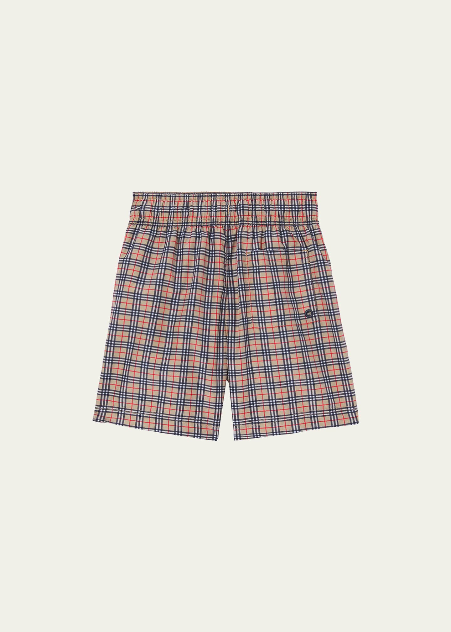 Burberry Boy's Kameron Vintage Check Swim Trunks, Size 3-14 - Bergdorf ...
