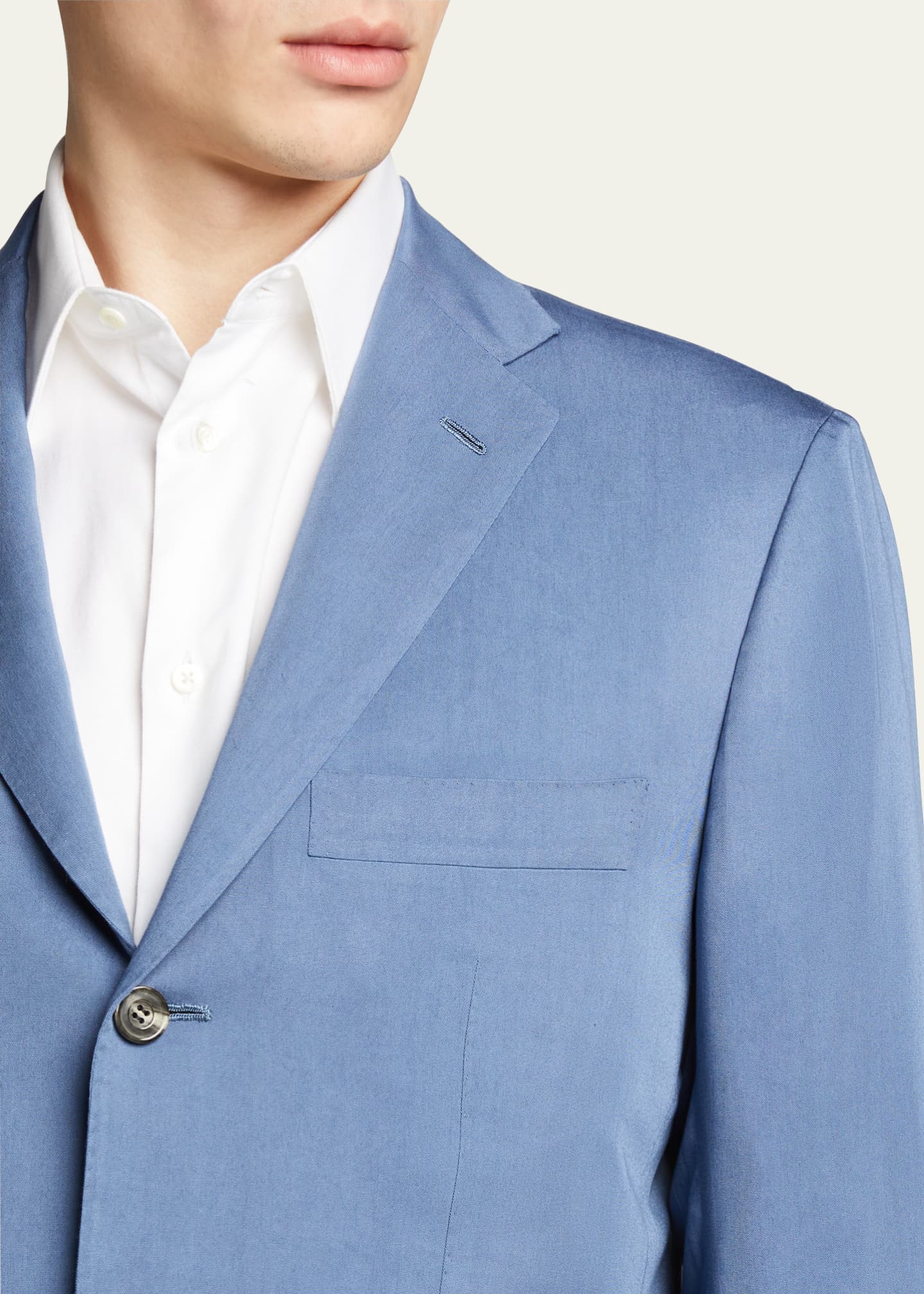 Kiton Men's Two-Piece Solid Suit - Bergdorf Goodman