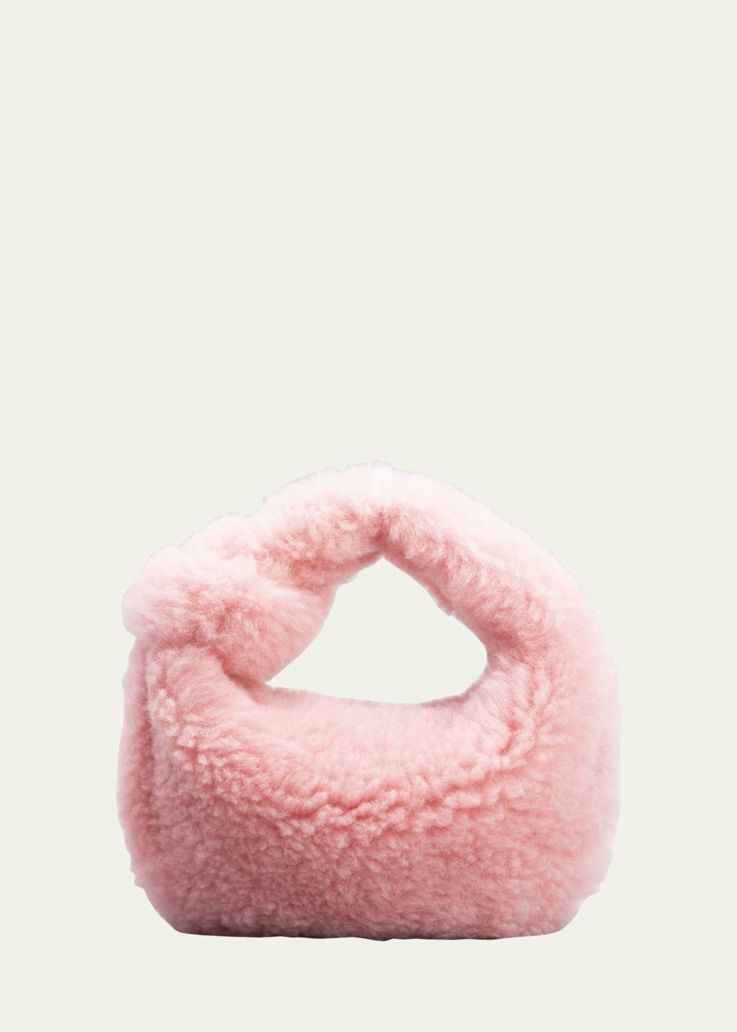 Bottega Veneta Jodie Mini Shearling Hobo Bag - Bergdorf Goodman